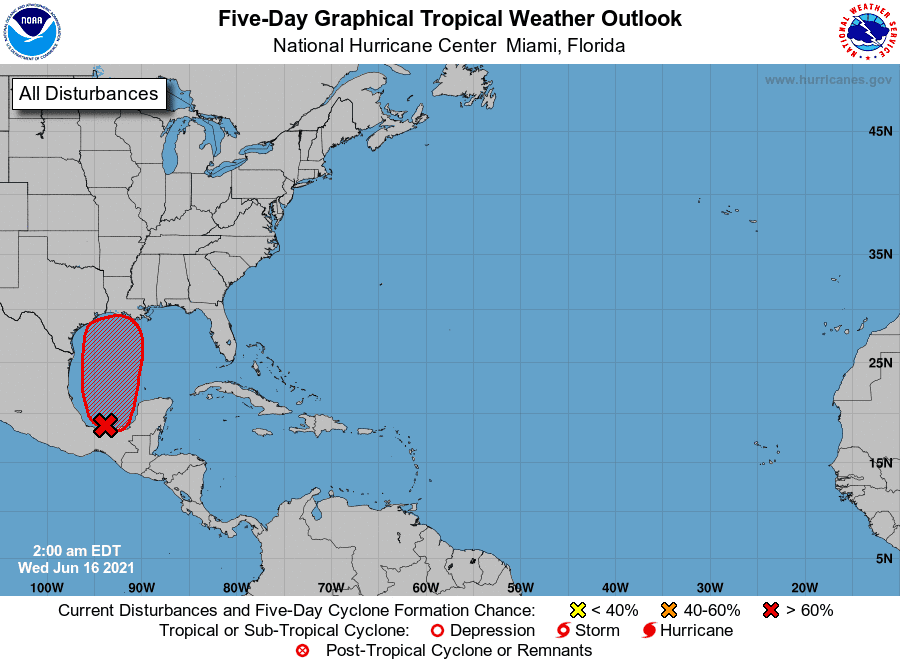 Tropical system to soak Pensacola; rip current risk, flooding possible