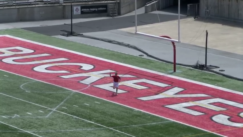 Austin Bowman's OSU drum major tryout