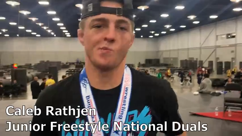 Ankeny’s Caleb Rathjen and Iowa win the Junior Freestyle National Duals