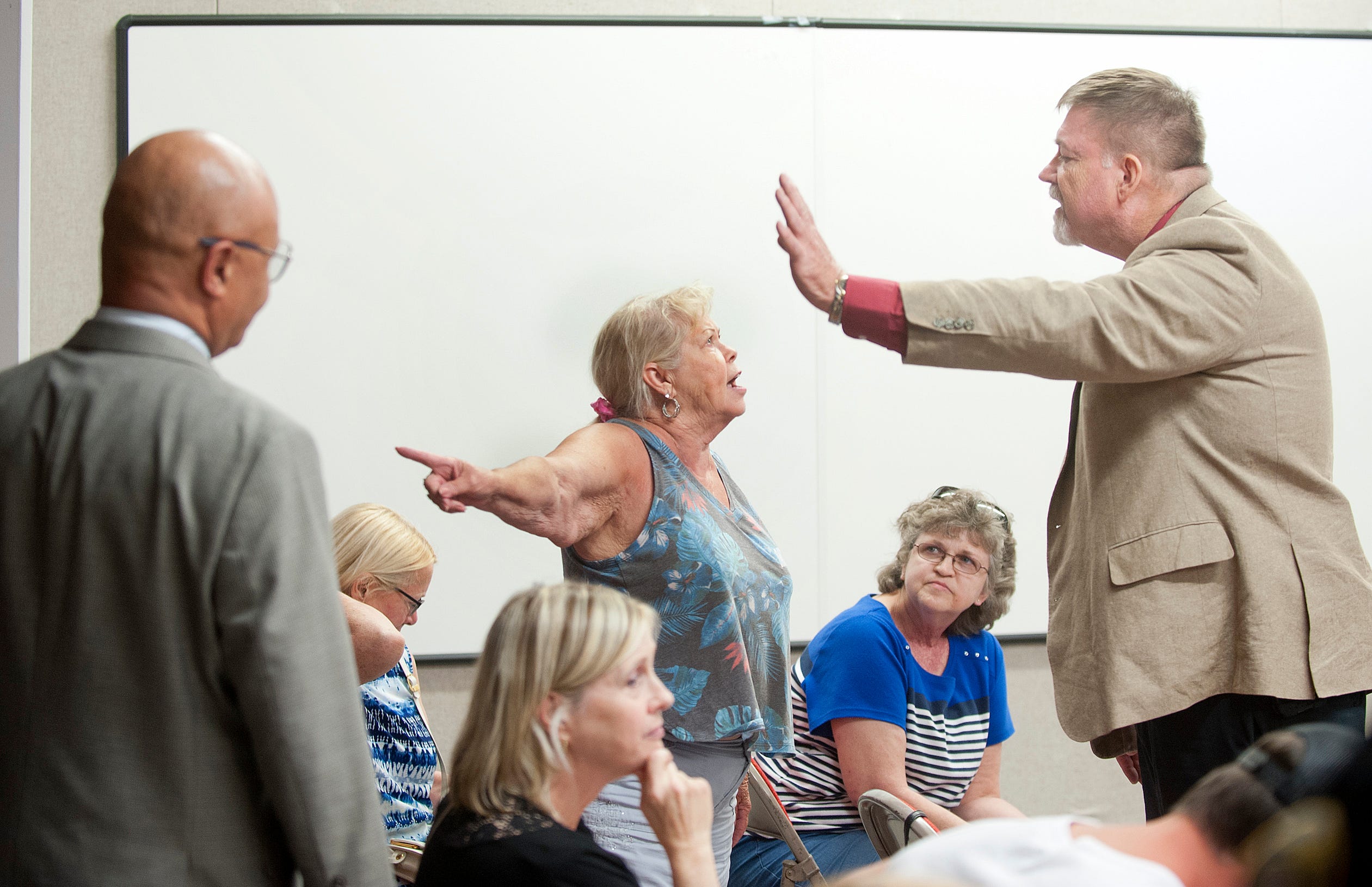 Critical race theory protesters derail JCPS board meeting