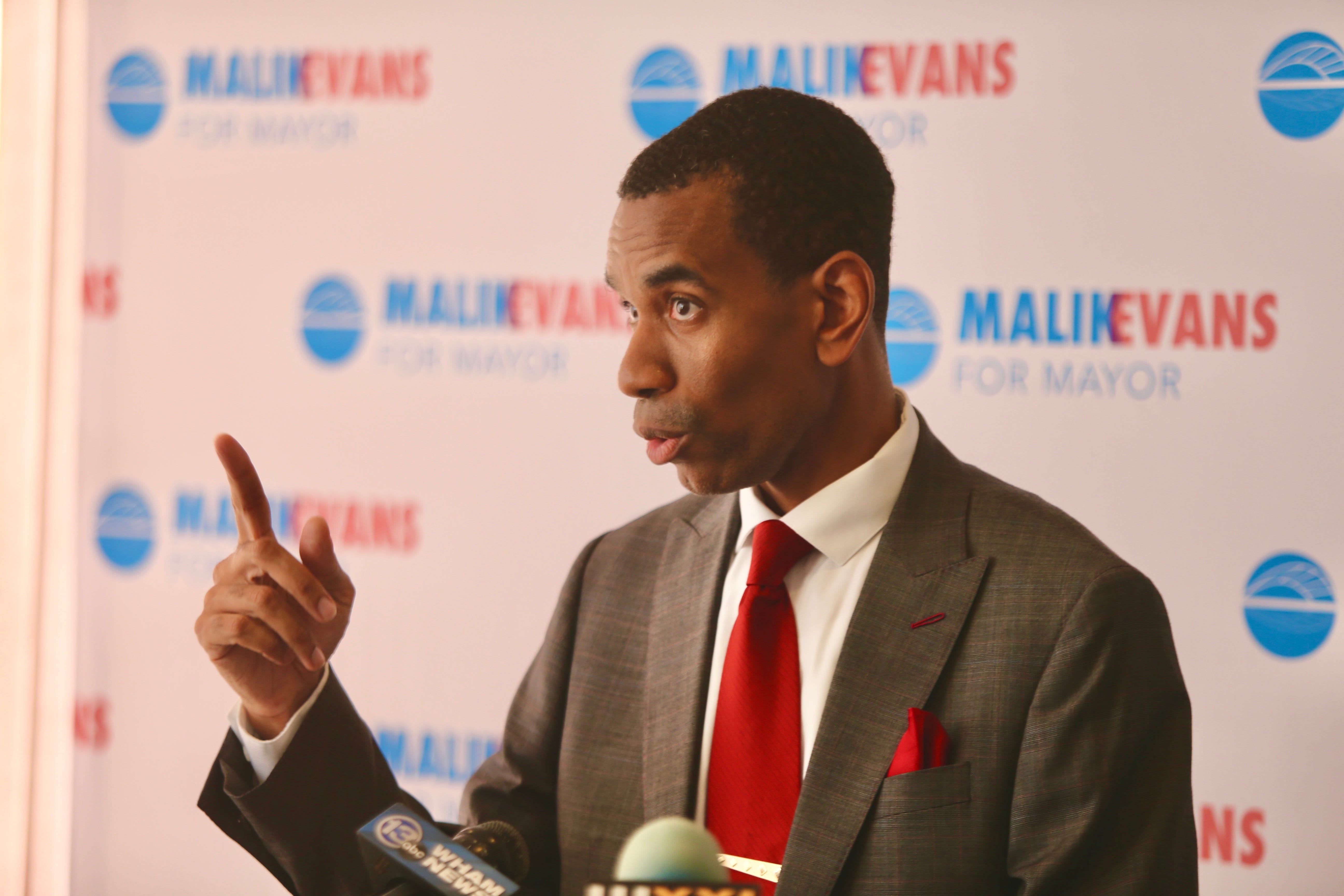 Malik Evans looks ahead to transition to become mayor of Rochester NY
