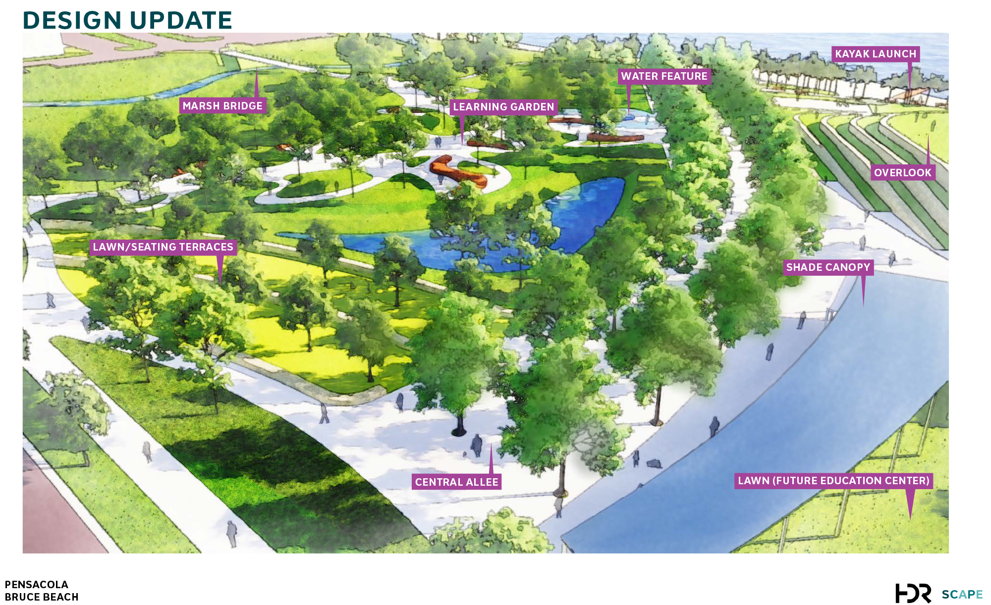 Bruce Beach latest designs unveiled for Pensacola waterfront
