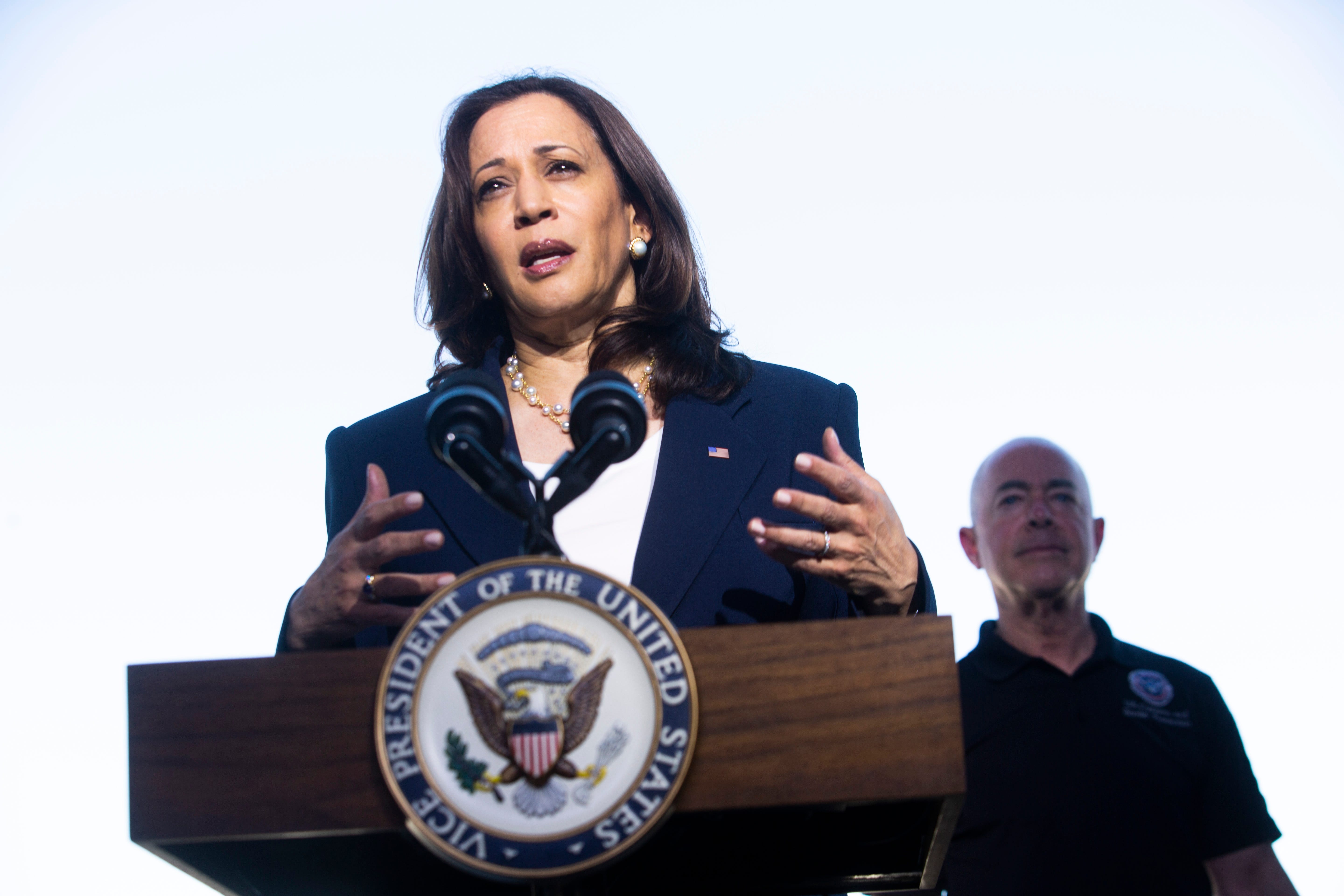 Kamala Harris: Border visit addressed 'root causes' of migrant surge