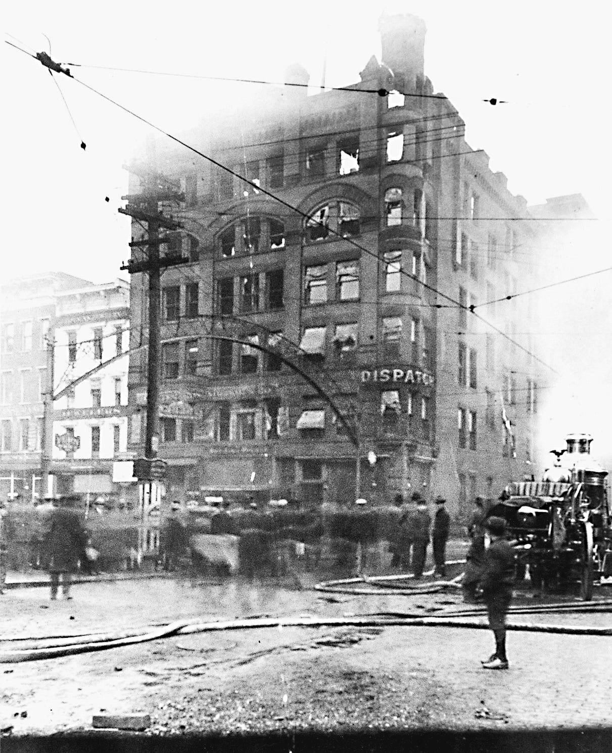 150 years of The Columbus Dispatch in downtown Columbus