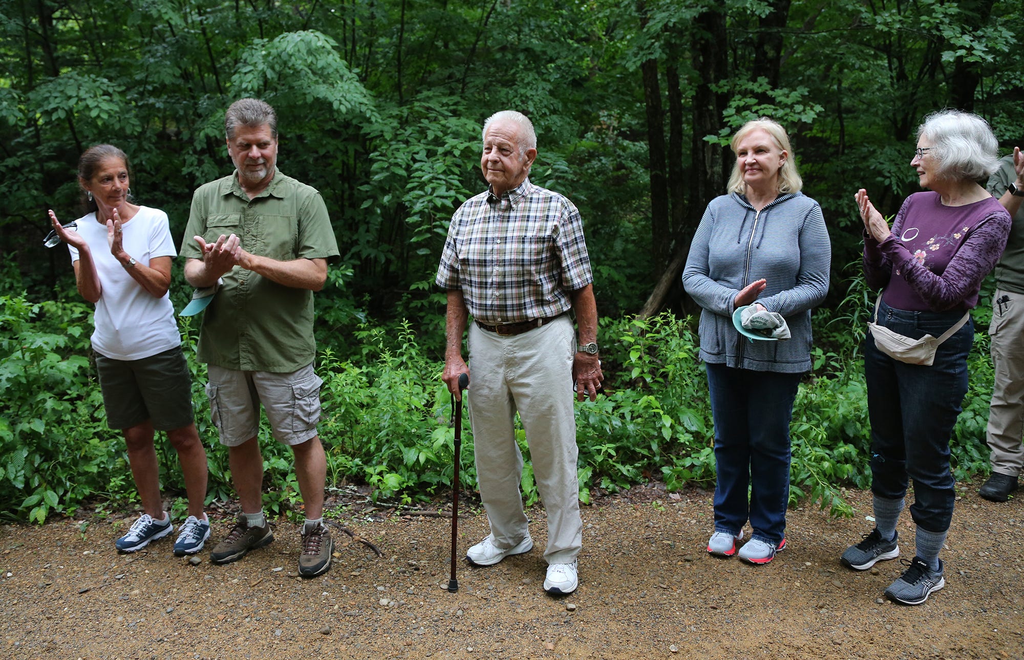 Mousam Way nature trail in Springvale ME named after Hazen Carpenter