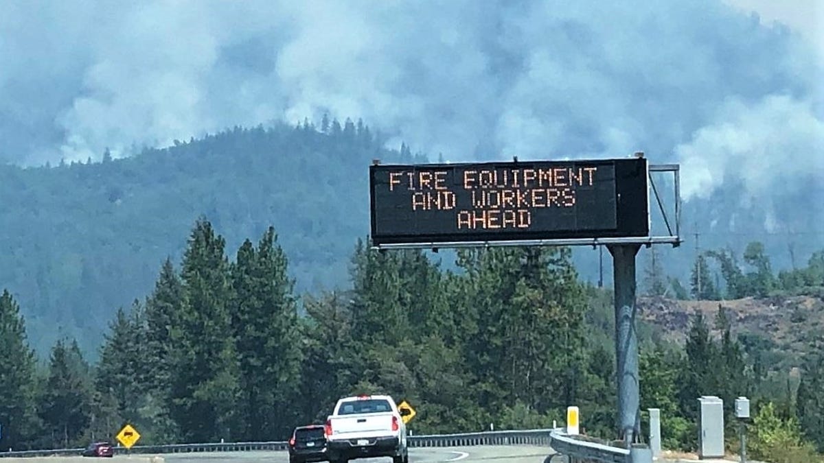 PHOTOS: Salt Fire north of Redding burns forest; forces evacuations