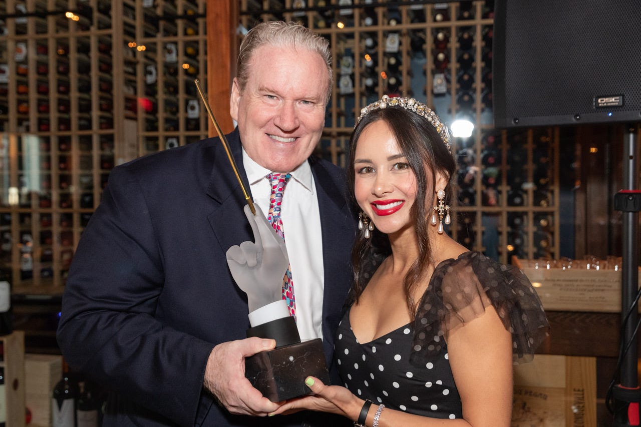 Longtime patron of the arts Patrick Park is honored by PB Symphony.