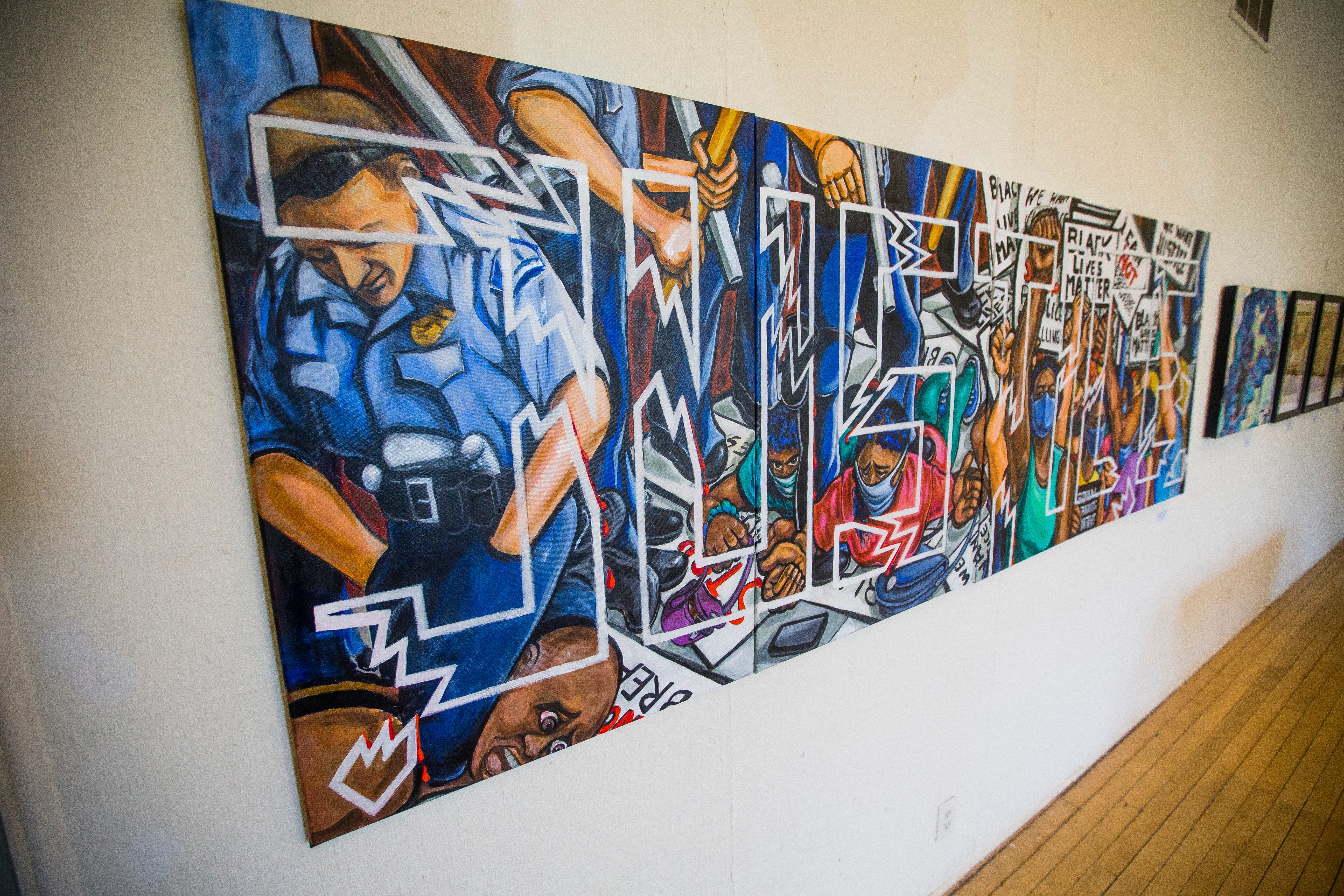 'Art and Social Justice Exhibit' focuses on Black Lives Matter, COVID-19