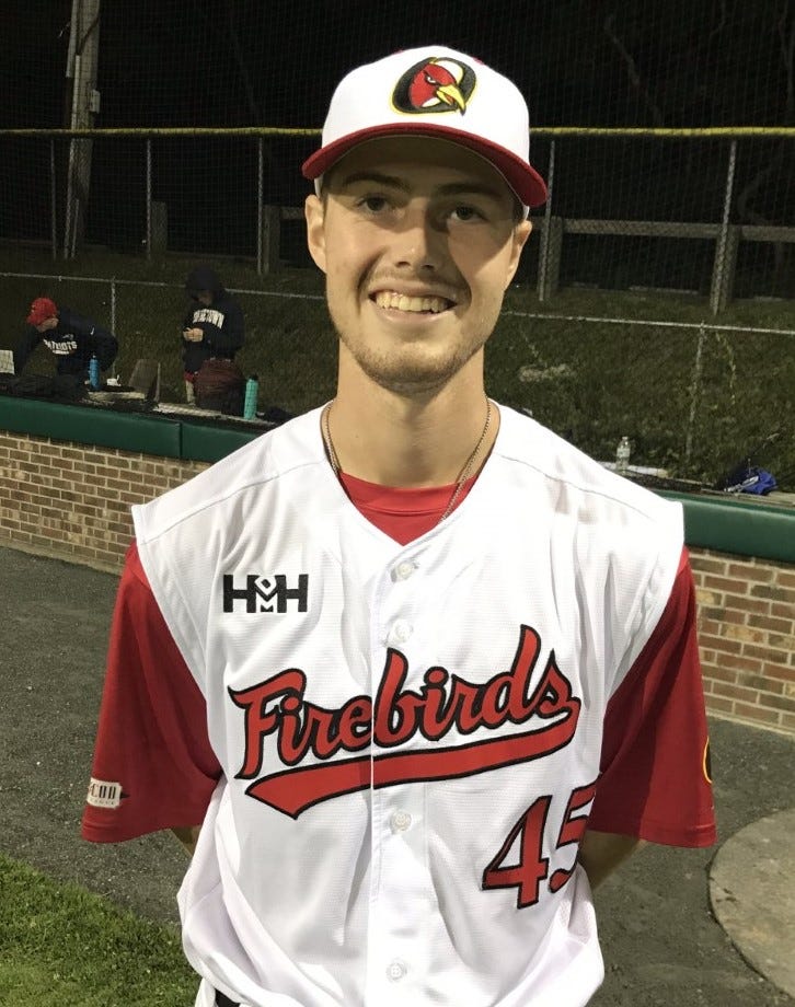 cape cod baseball league orleans firebird matt goodheart