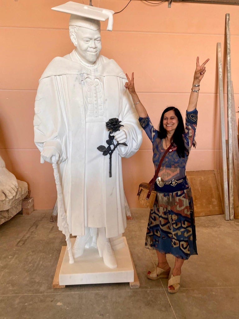 Daytona group sees Mary McLeod Bethune's statue blessed in Italy