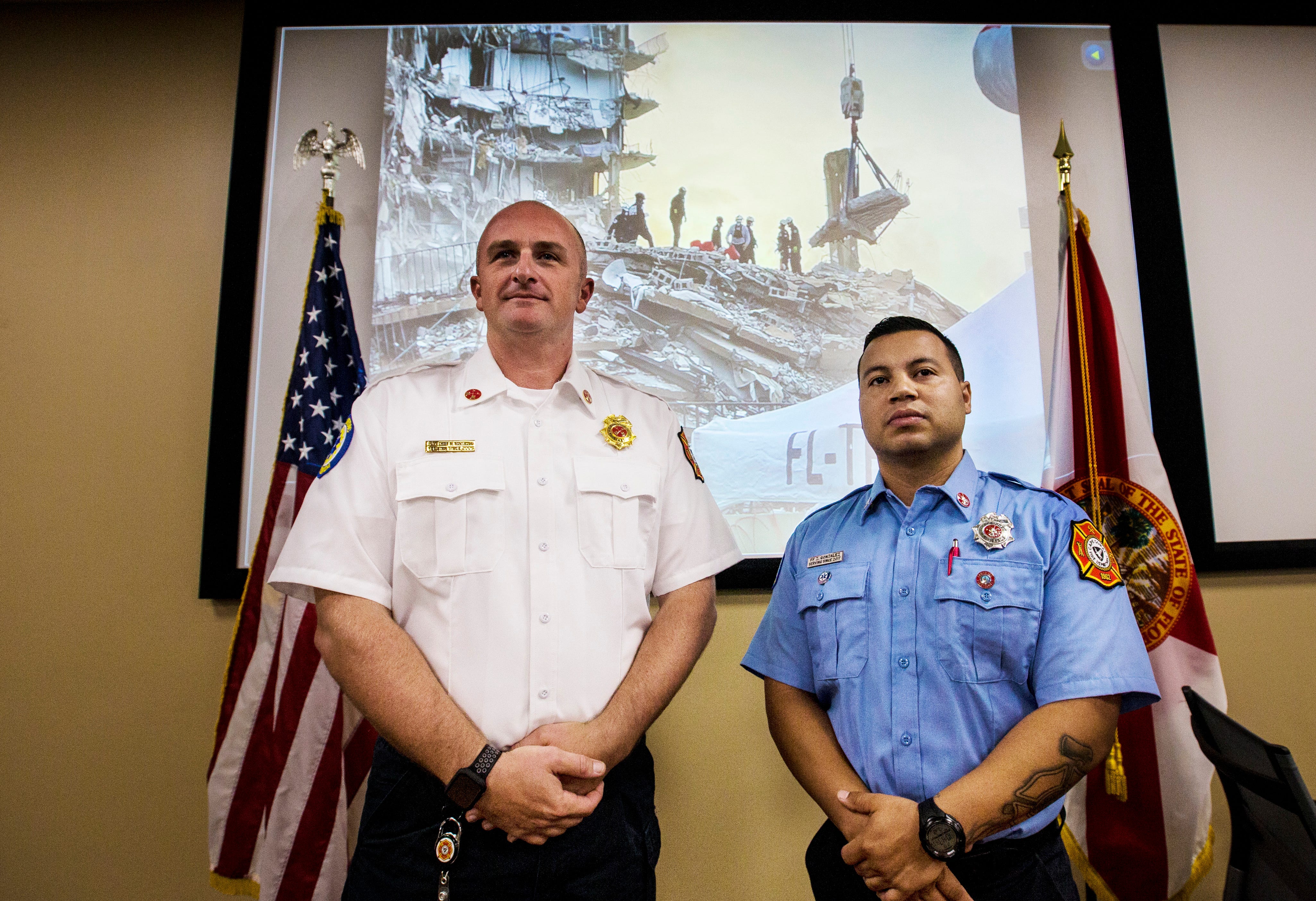 Cape Coral firefighters from Urban Search and Rescue Task Force Six ...
