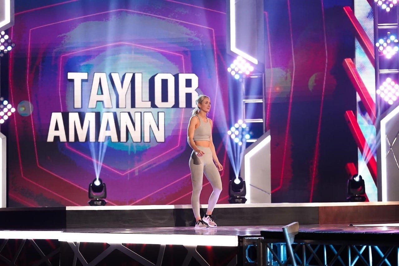 Wisconsin's Taylor Amann eliminated on American Ninja Warrior