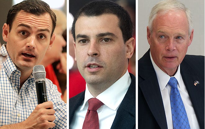 Ron Johnson, Alex Lasry and Mike Gallagher report big campaign hauls