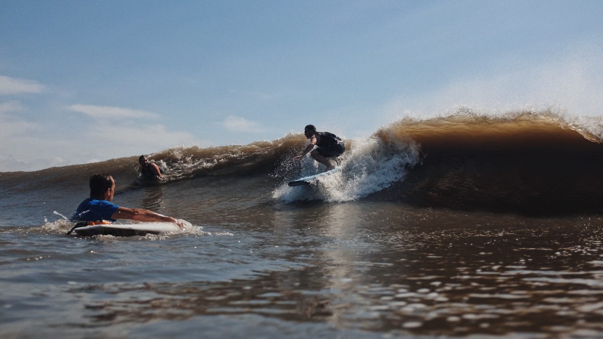 Surfing in Gulf of Mexico is Louisiana's best kept secret