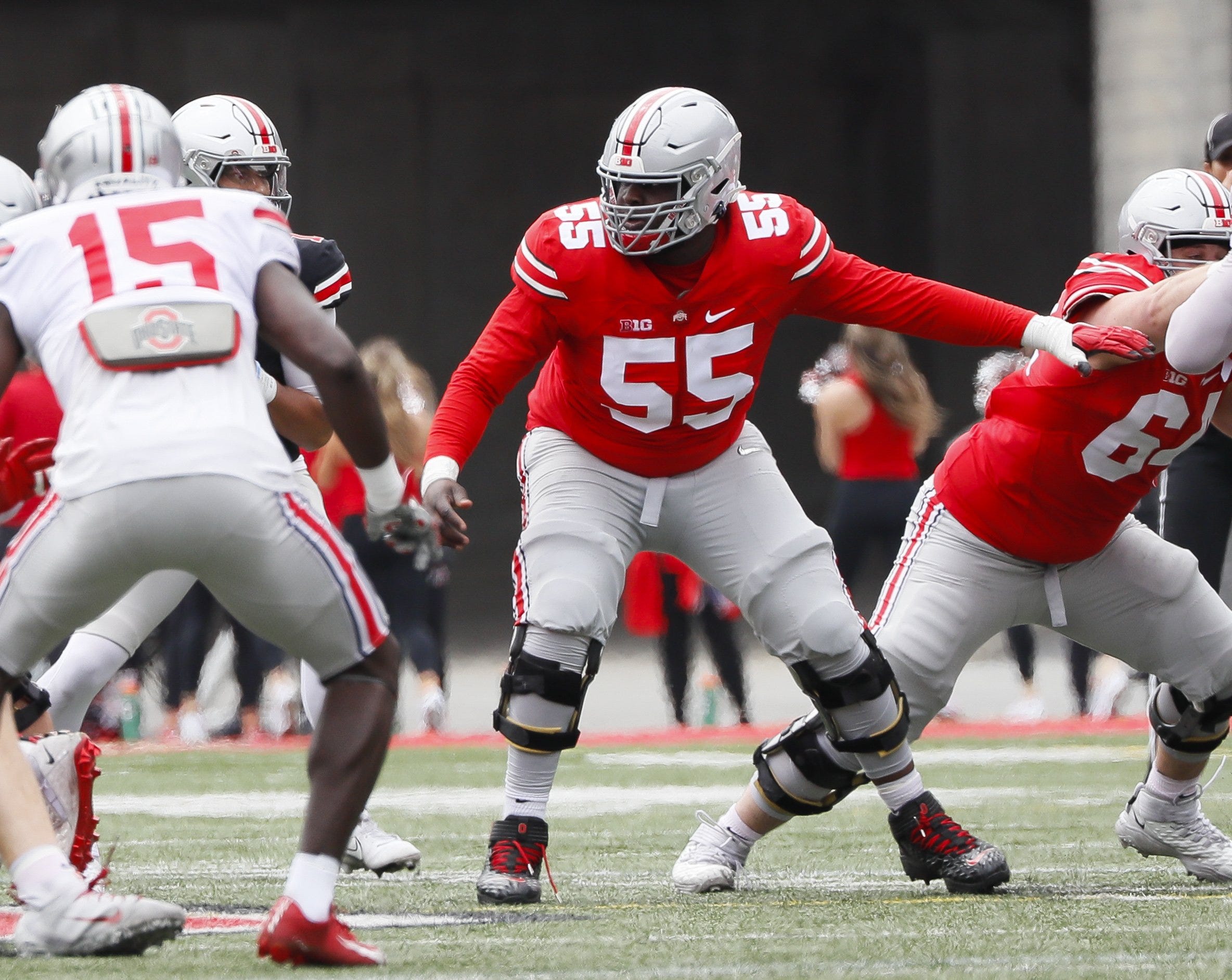 Ohio State offensive lineman Matt Jones is a car enthusiast