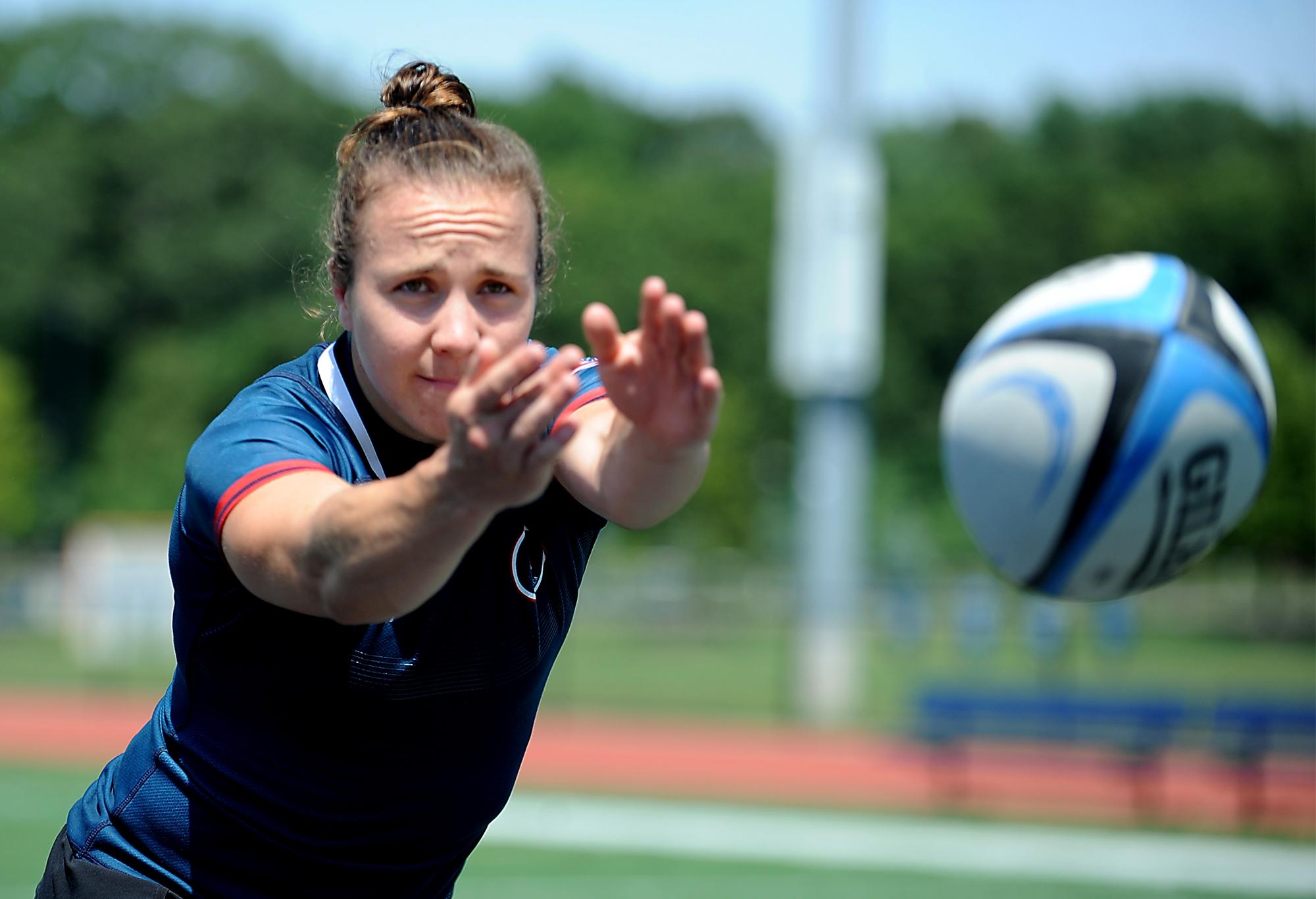 Franklin's Kristi Kirshe going for Olympic gold with women's rugby