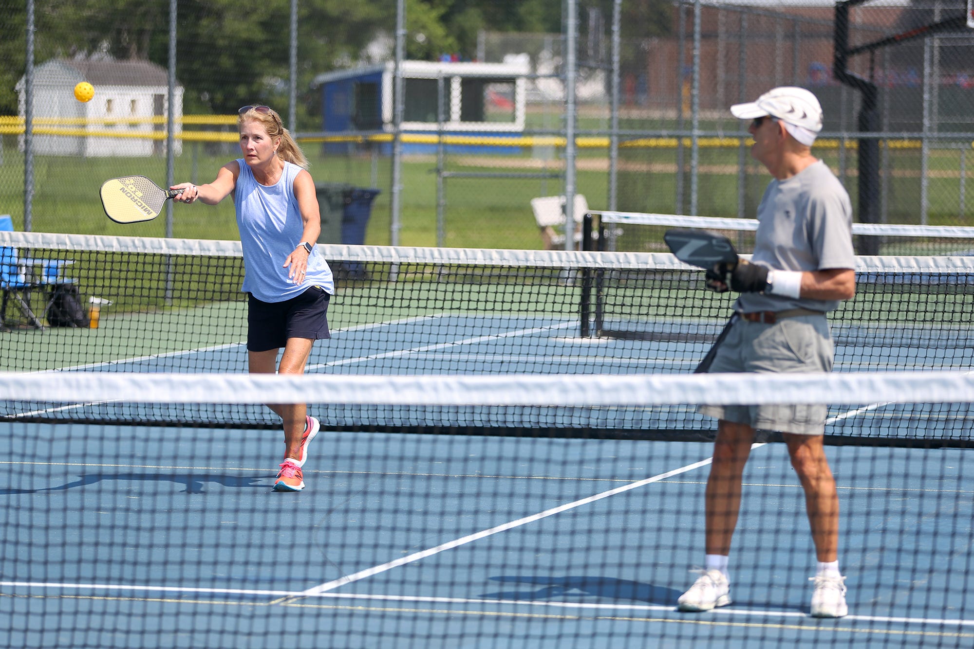 Ping pong mashed with tennis: Pickleball is all the rage on the Seacoast