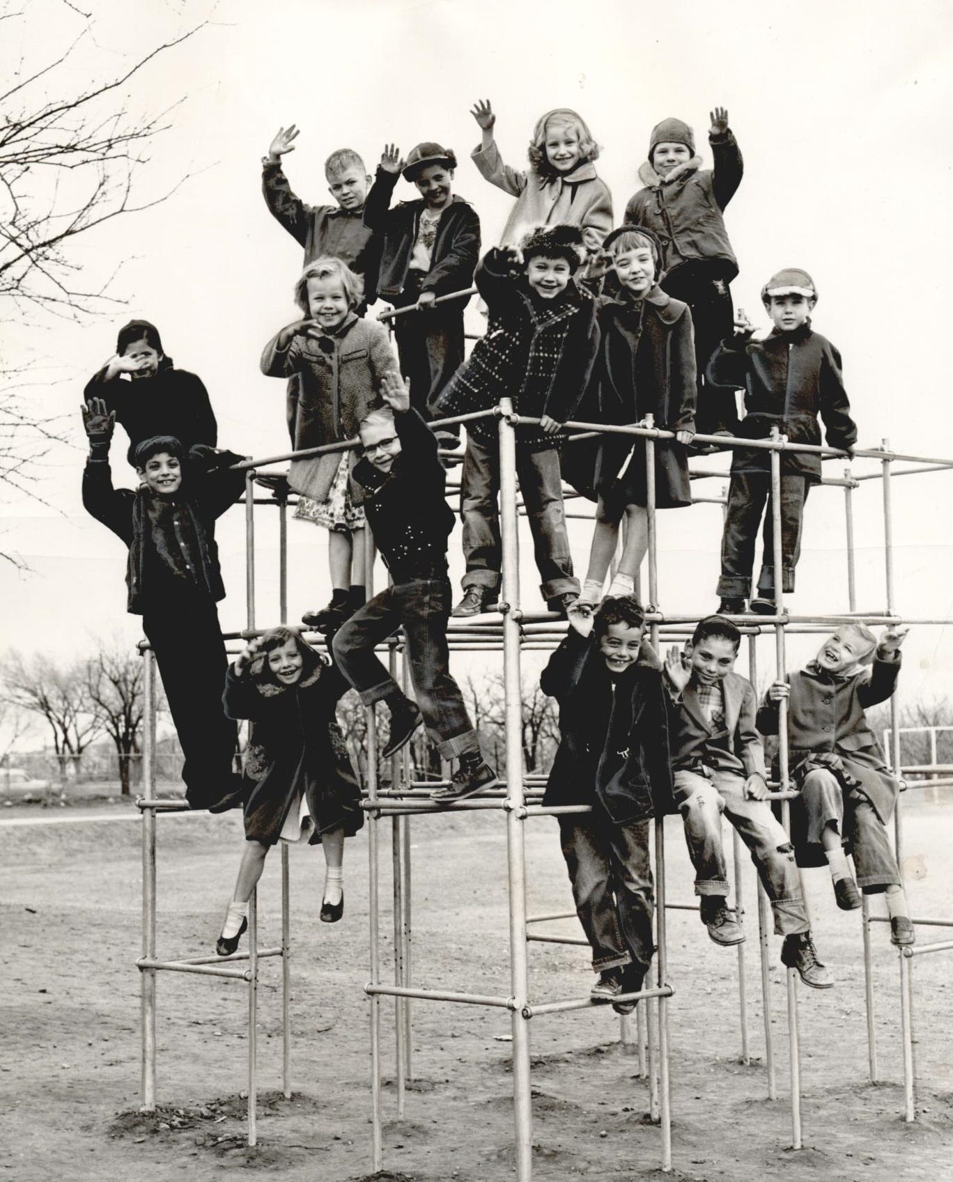 The Oklahoman's photo collection documented school recess through time