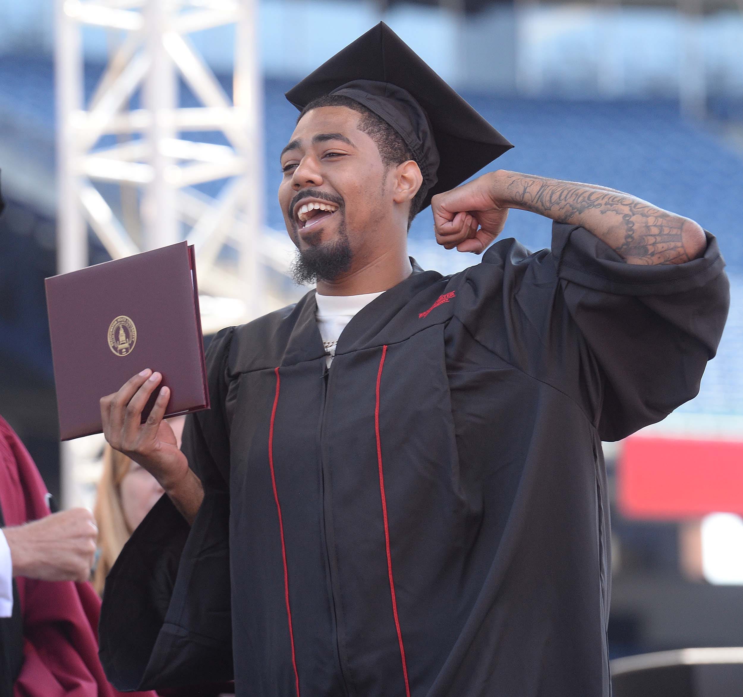 Bridgewater State University graduates Class of 2020, 2021