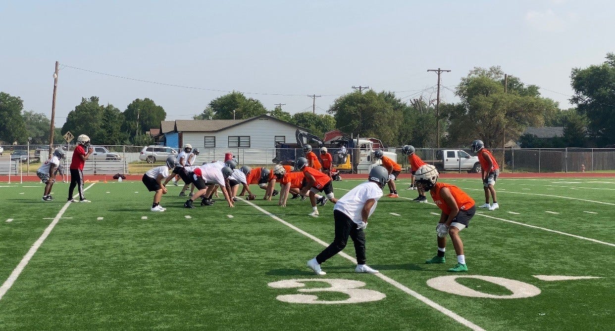 Caprock football: Longhorns back on field to prep for 2021 season