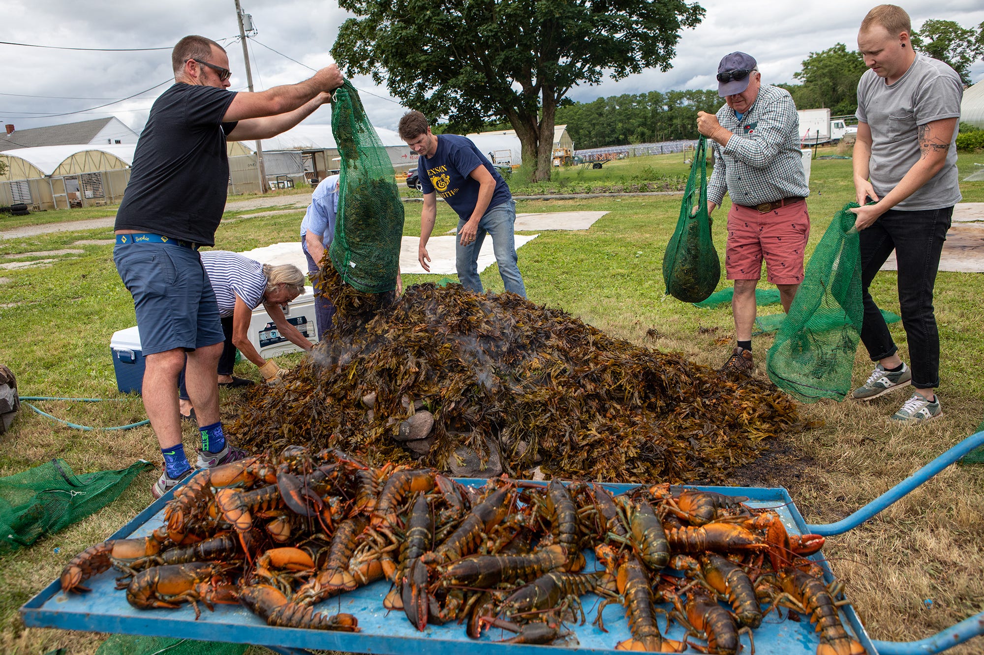 How do you host a traditional New England clambake? Here's a guide