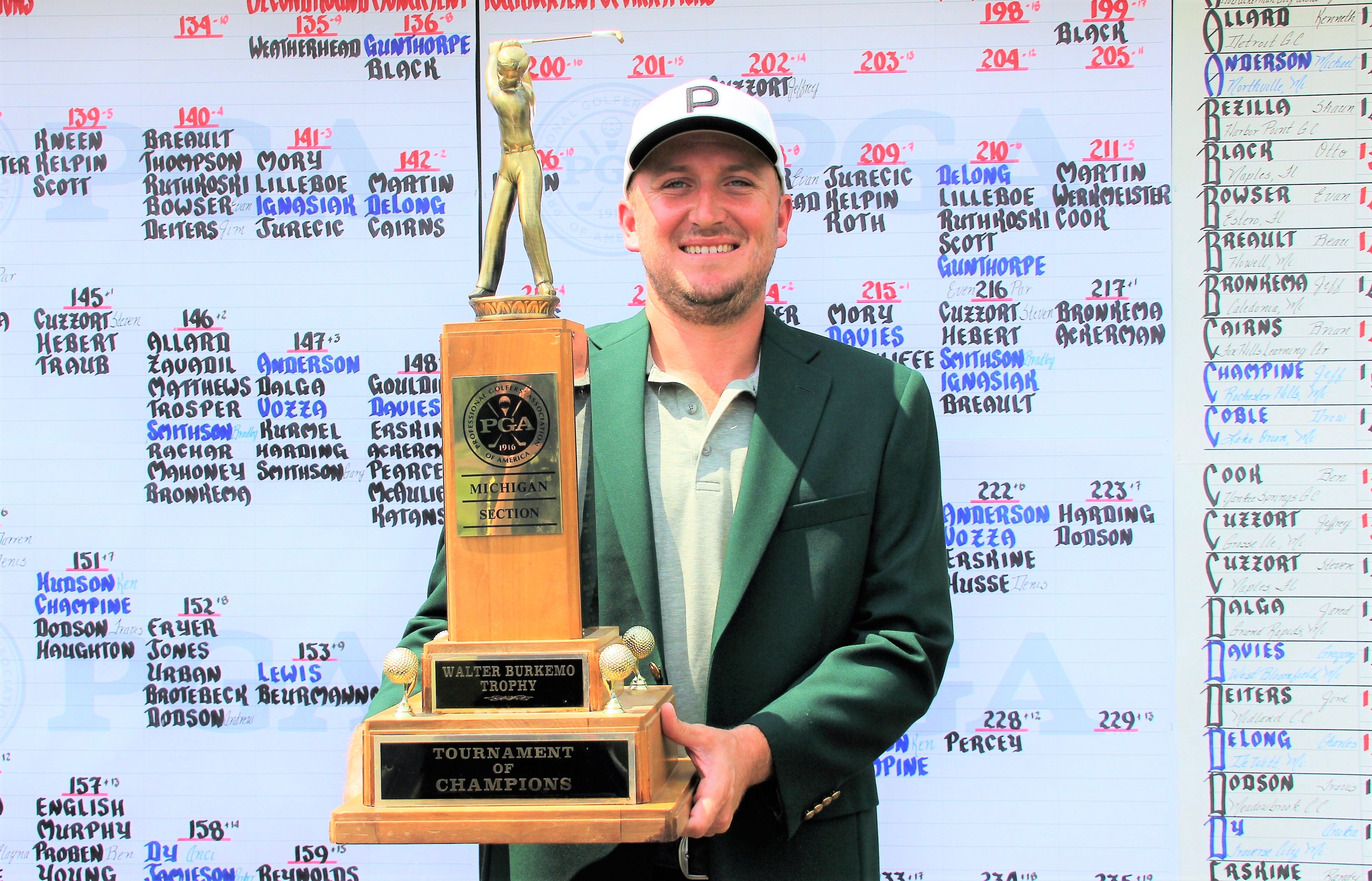 Pinckney golfer Otto Black sets record at Tournament of Champions