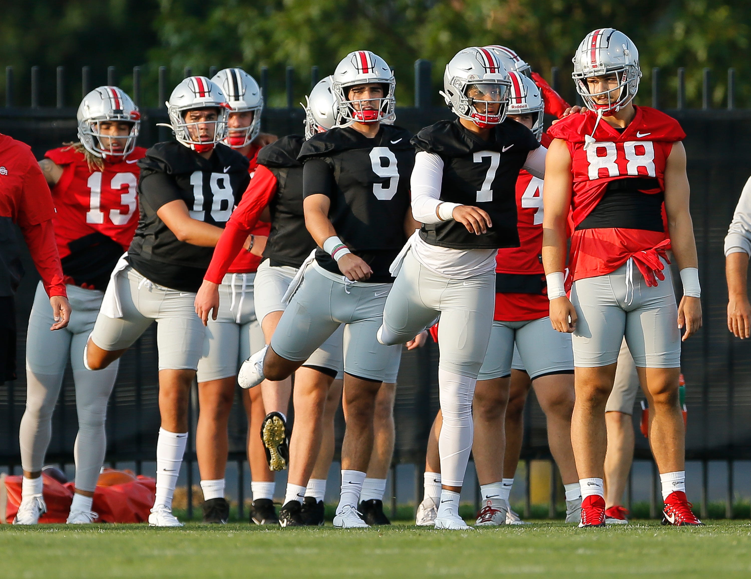 With Ohio State camp starting, quarterbacks ready to continue battle