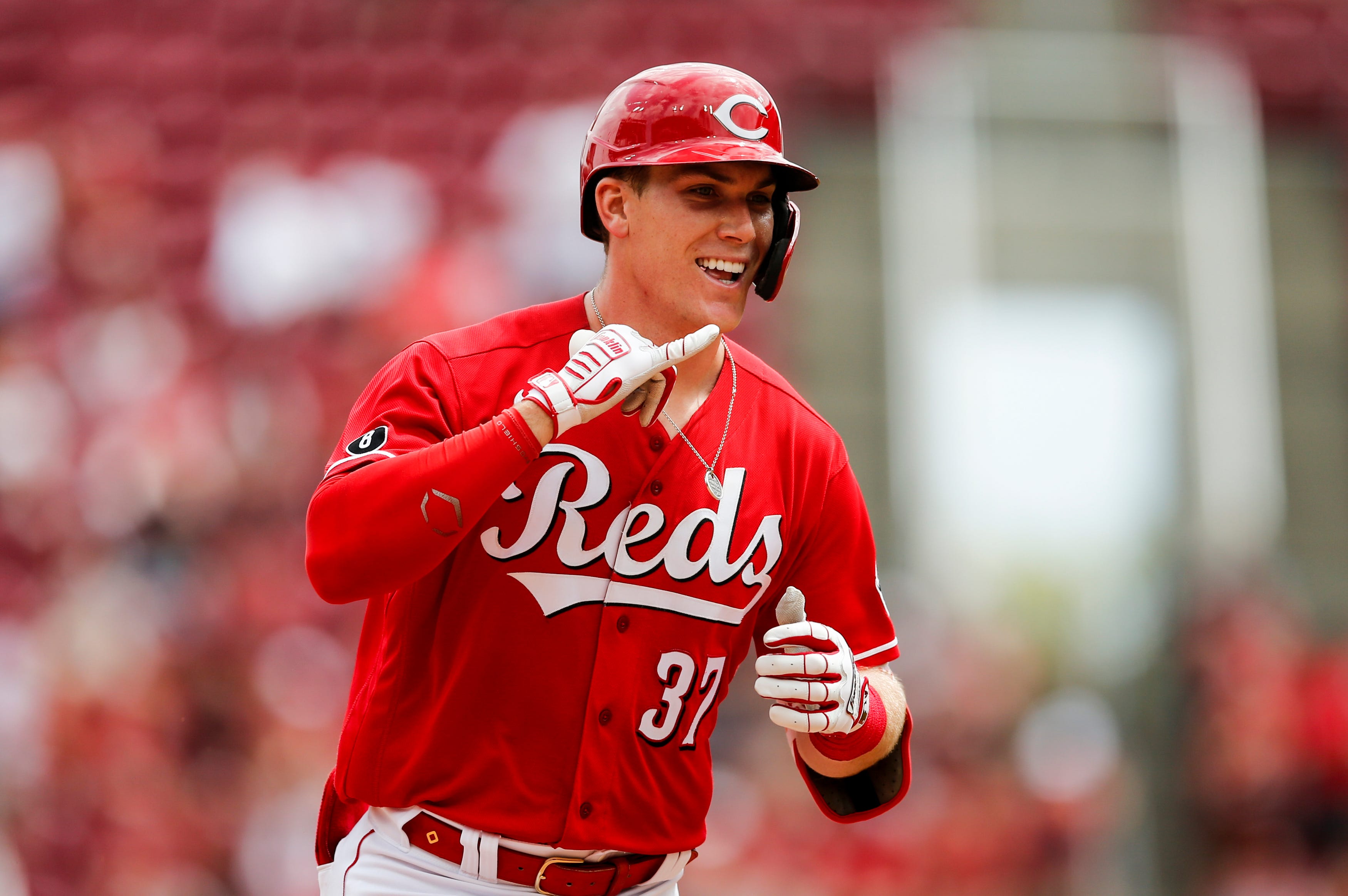 Tyler Stephenson has Atlanta homecoming; Tejay Antone injury