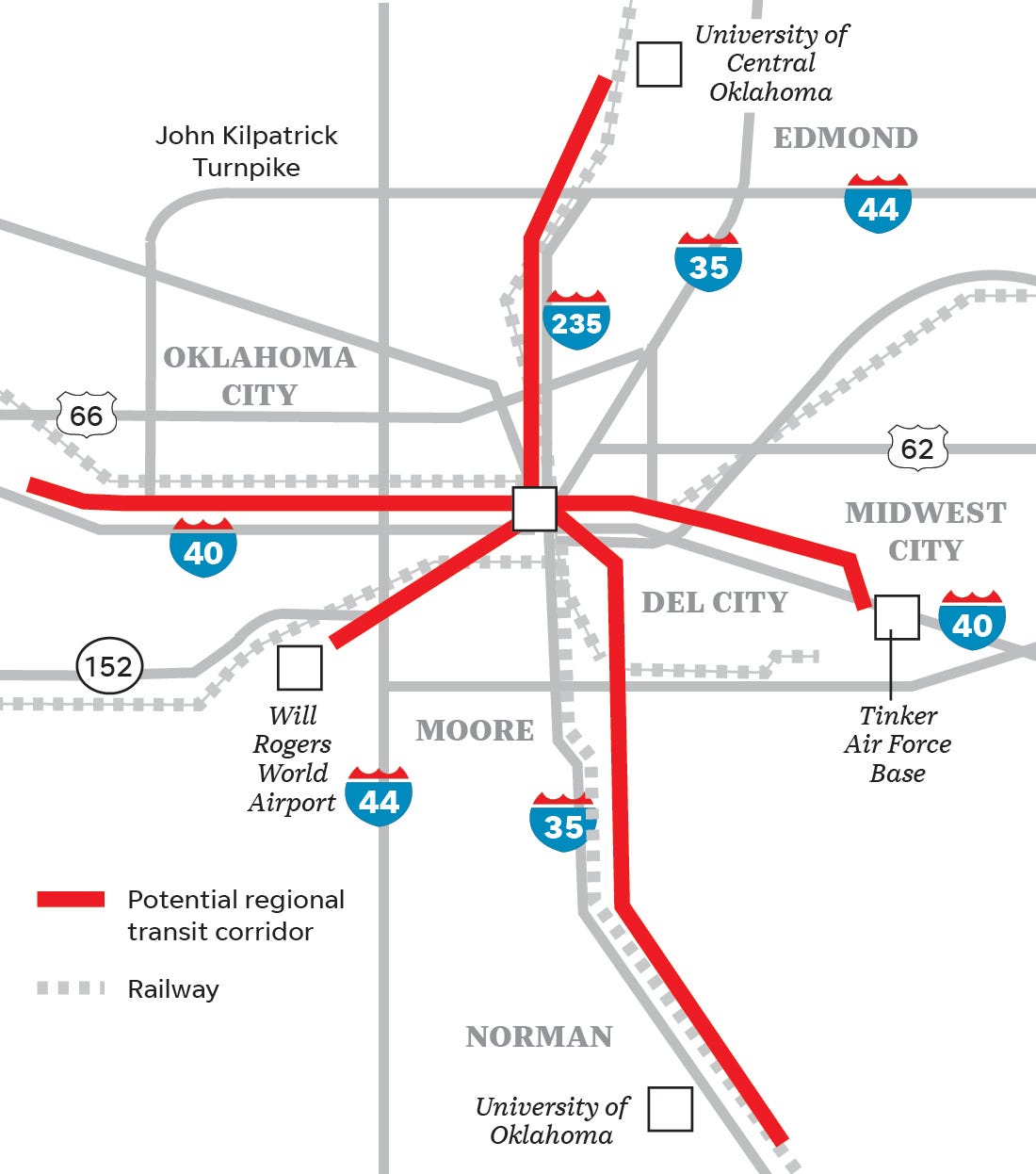 Bus rapid transit could connect downtown OKC and Tinker Air Force Base