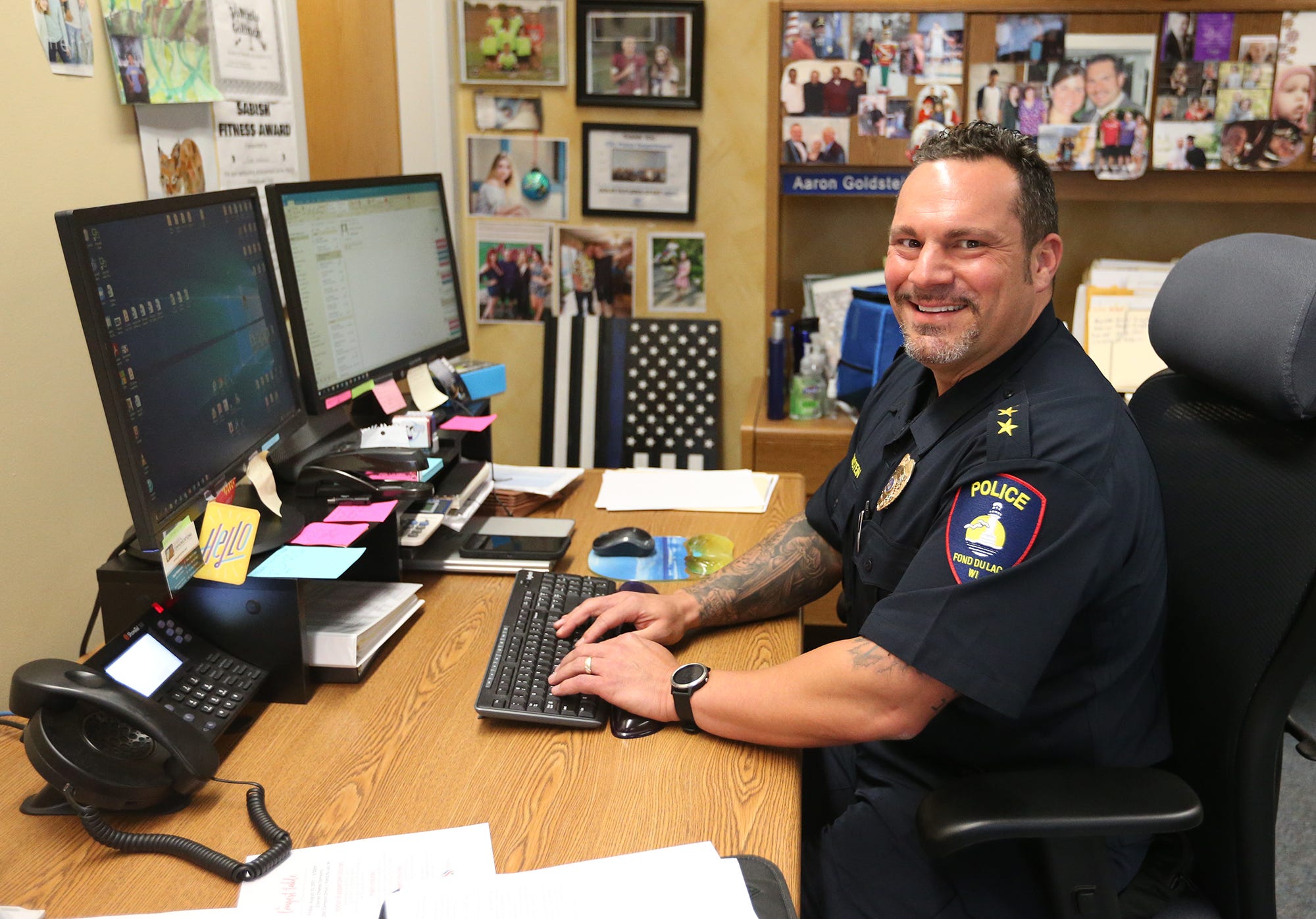 Fond du Lac interim police chief Aaron Goldstein tackles racism, bias