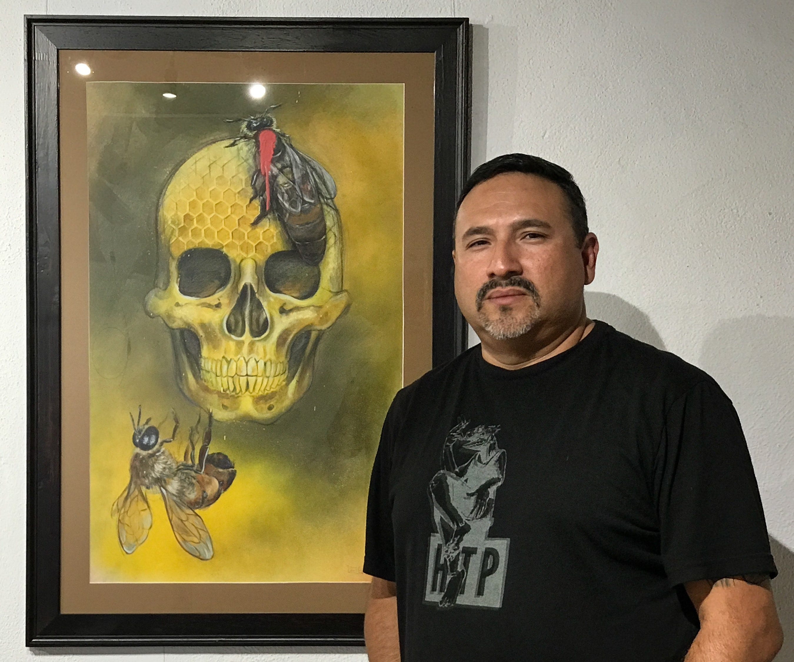 El Paso artist Francisco Delgado discusses influences on his art