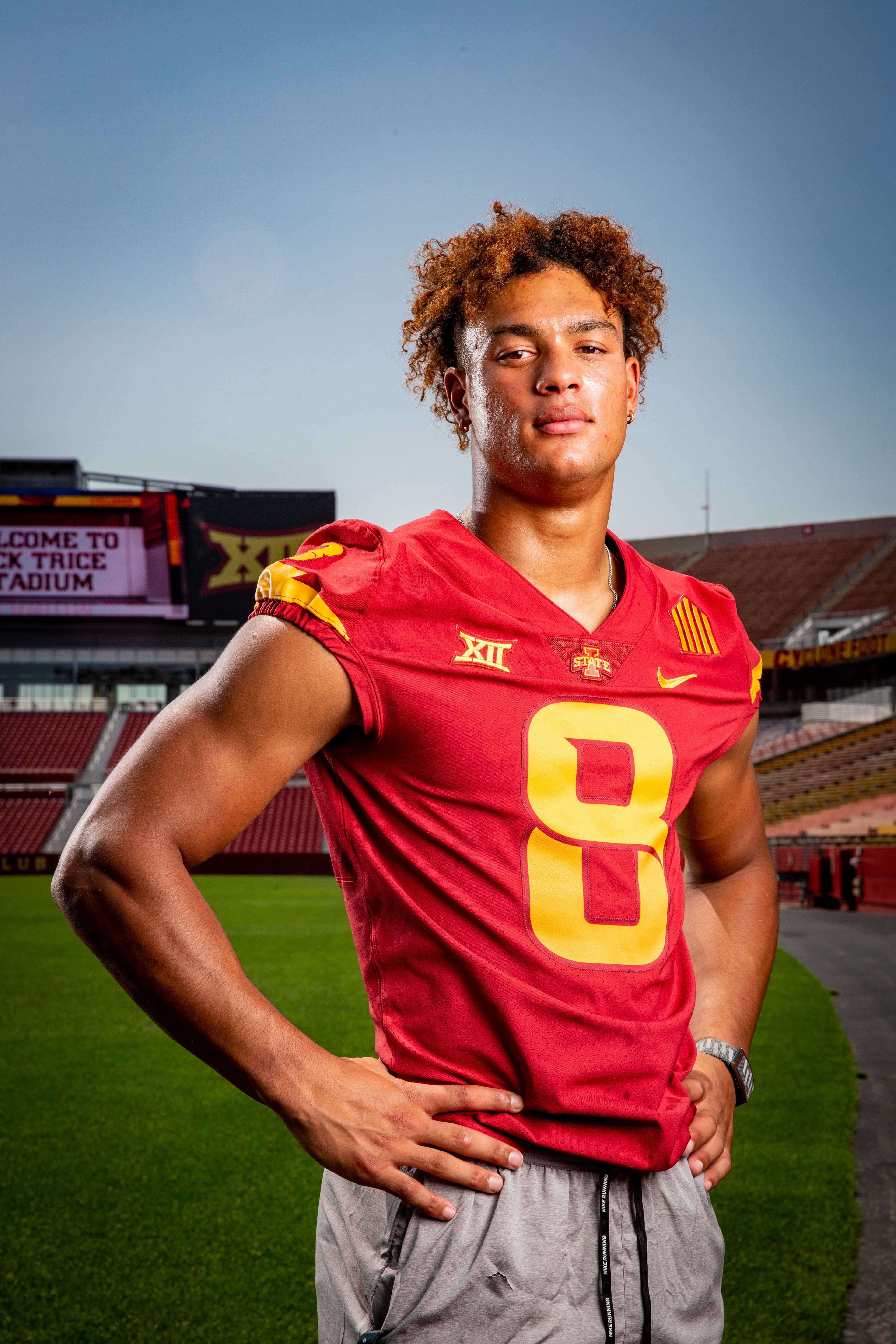 Iowa State's Xavier Hutchinson, called for taunting, top Purdy target