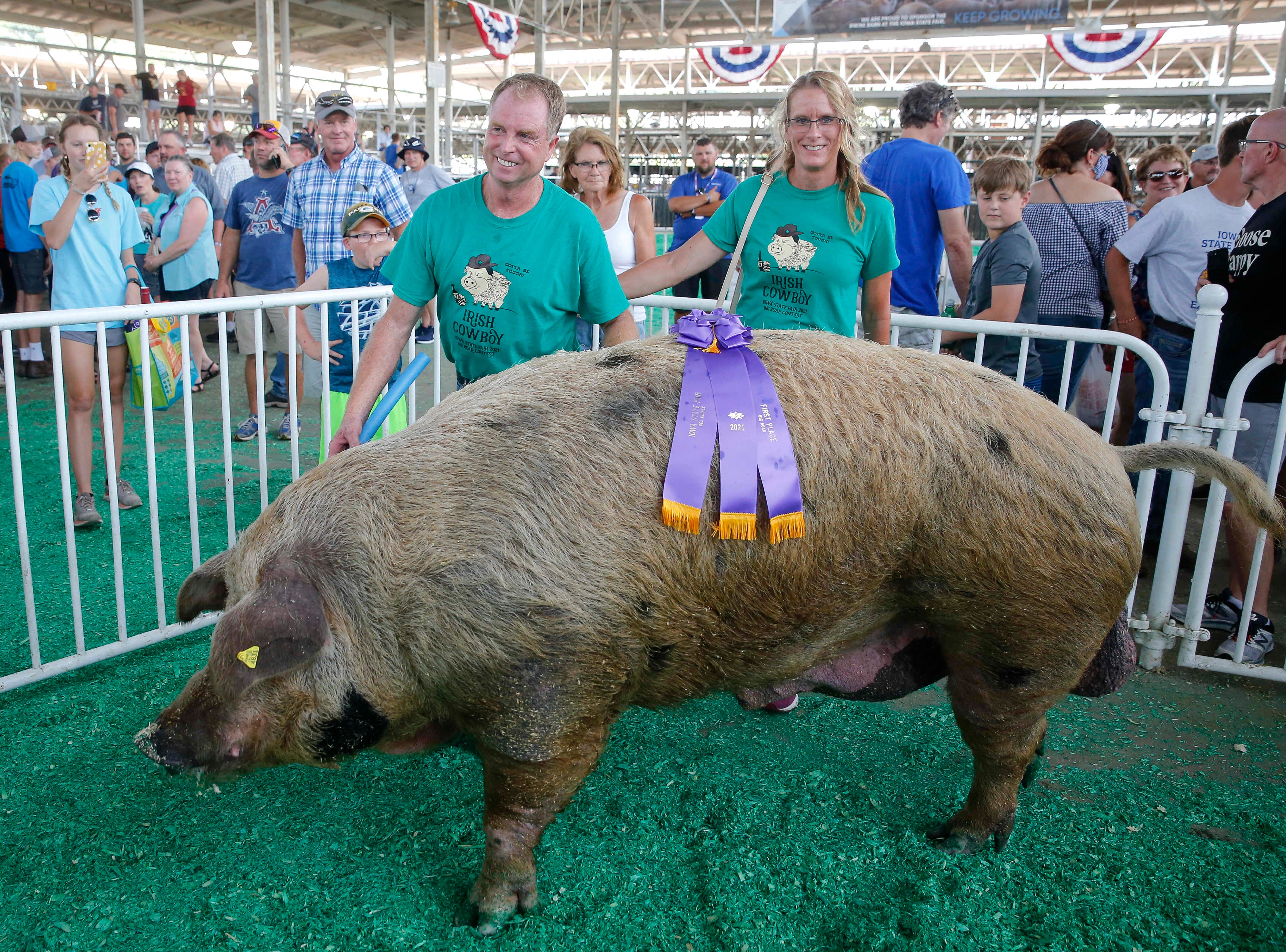 Iowa State Fair 2021: Celebrating the biggest bull, boar and ram