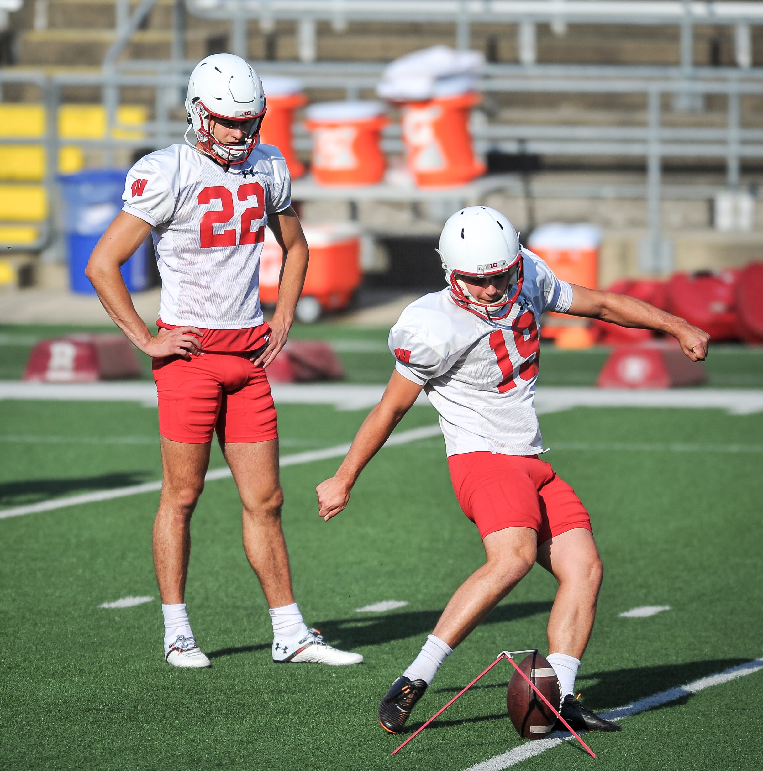 Wisconsin kickers Jack Van Dyke, Nick Van Zelst get their opportunity