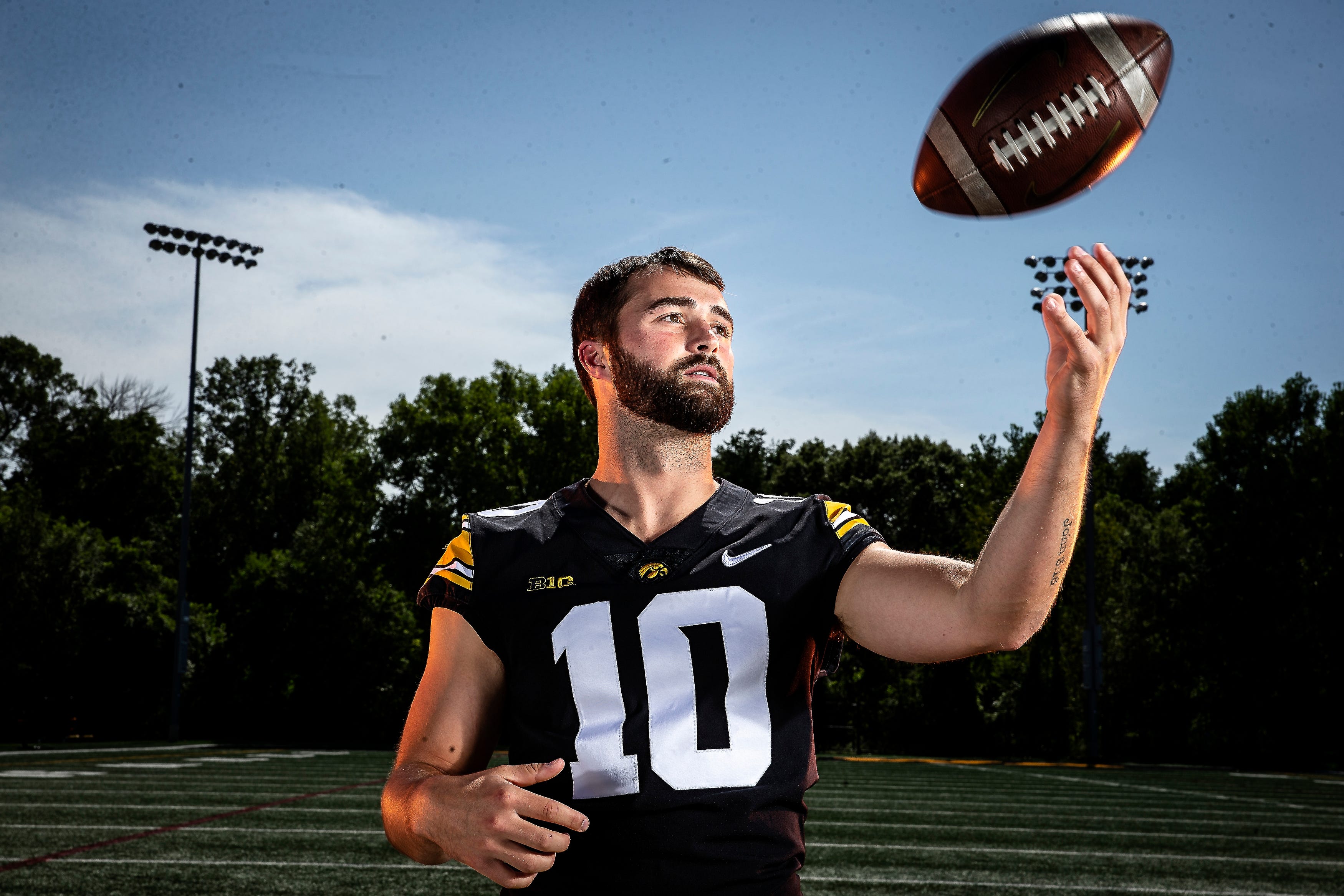 Inside Caleb Shudak's winding path to Iowa football's starting kicker