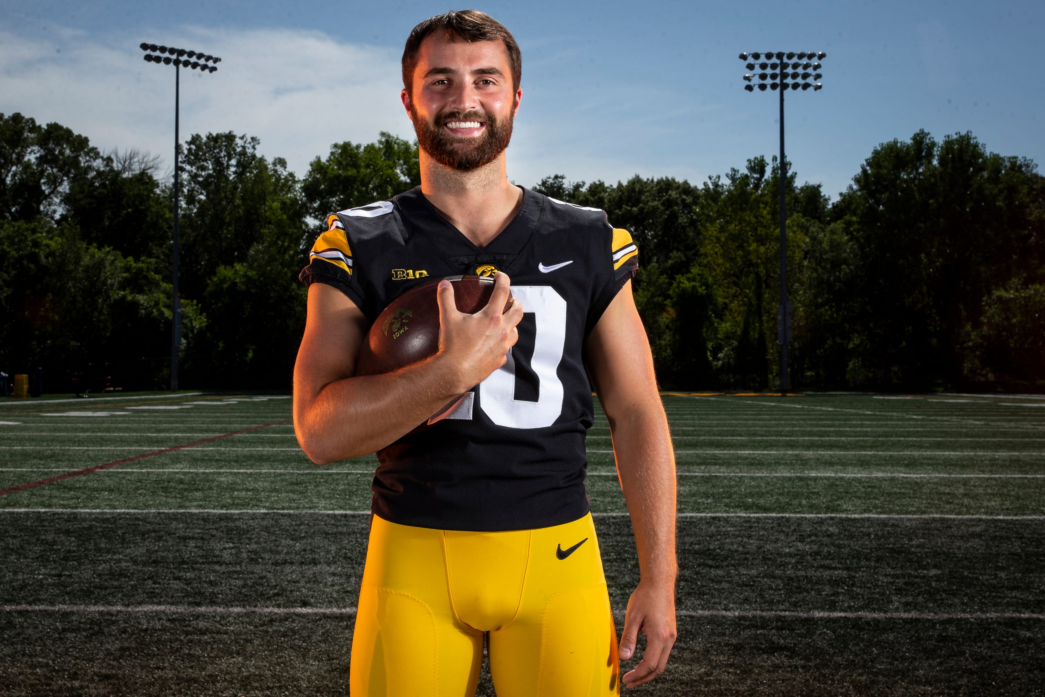 Inside Caleb Shudak's winding path to Iowa football's starting kicker