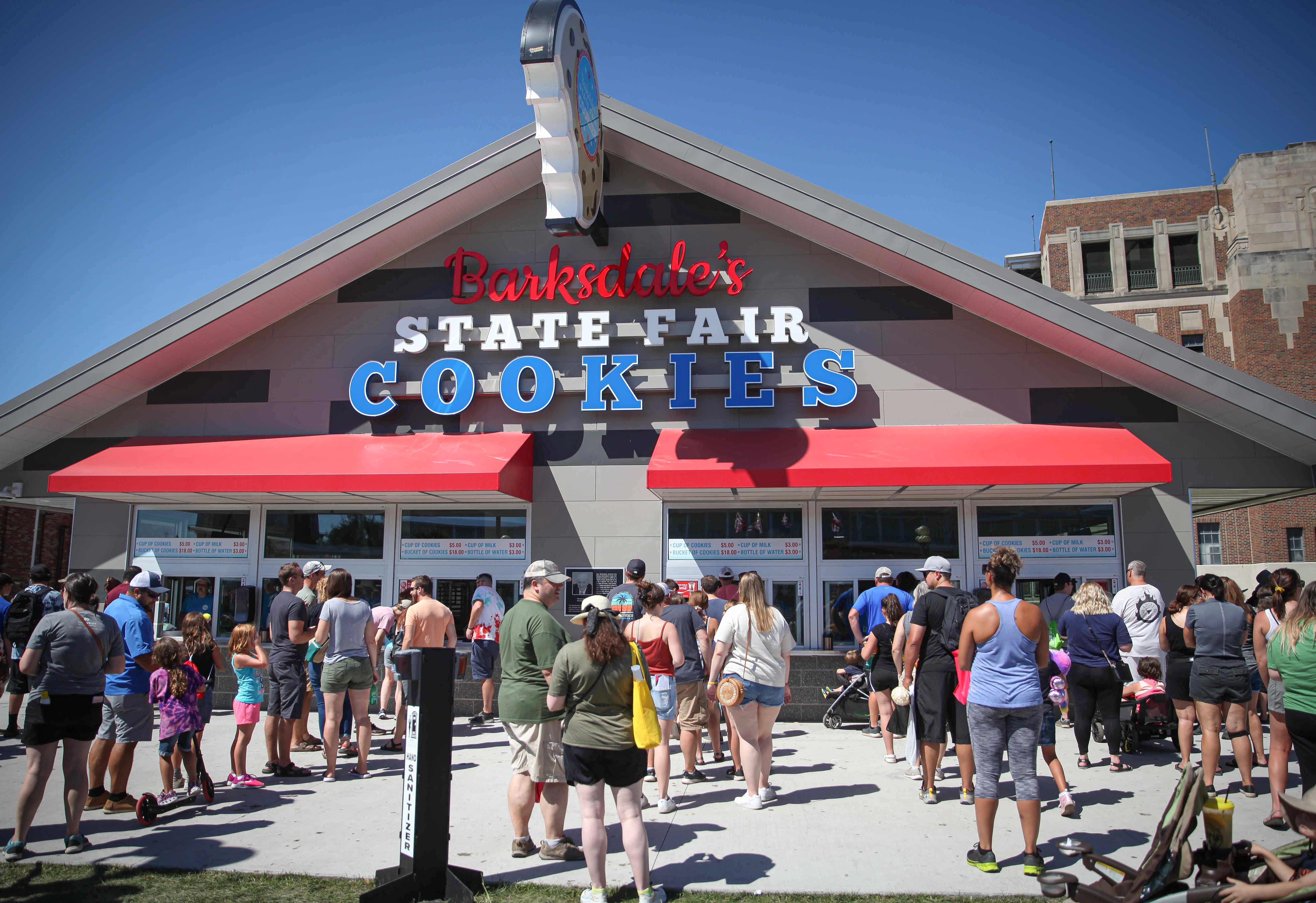 Barksdale's has new Iowa State Fair home but beloved cookies unchanged