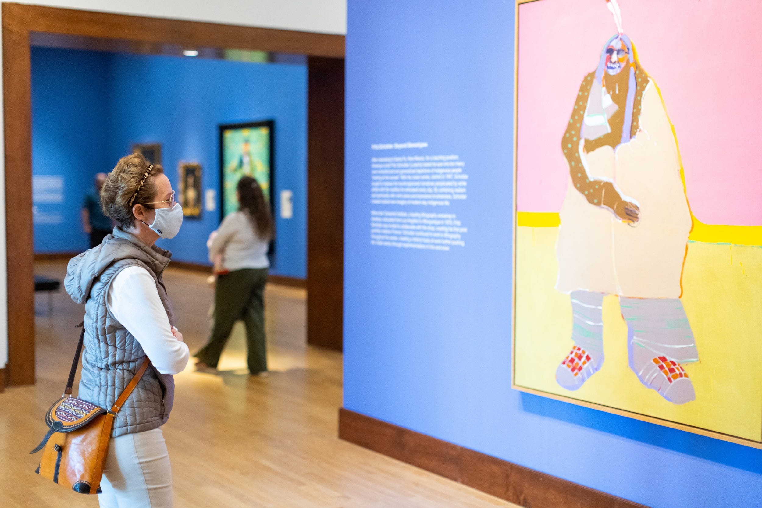 Native artist Fritz Scholder's work brings color to OKC Museum of Art