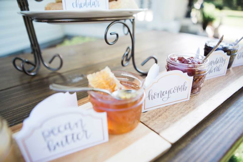 Host a Southern biscuit party complete with a biscuit bar