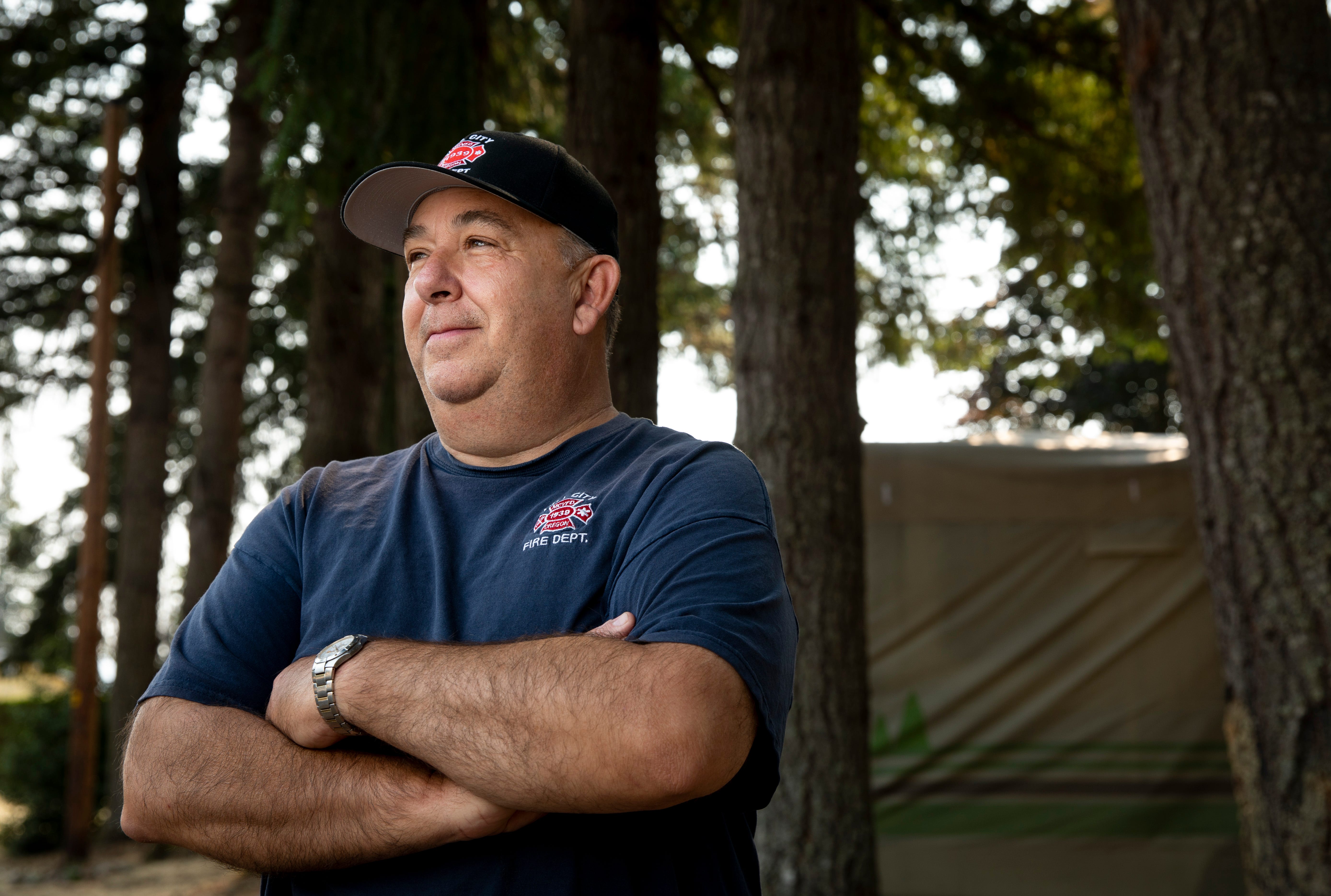 Volunteer firefighters battled to save Mill City from Labor Day fires