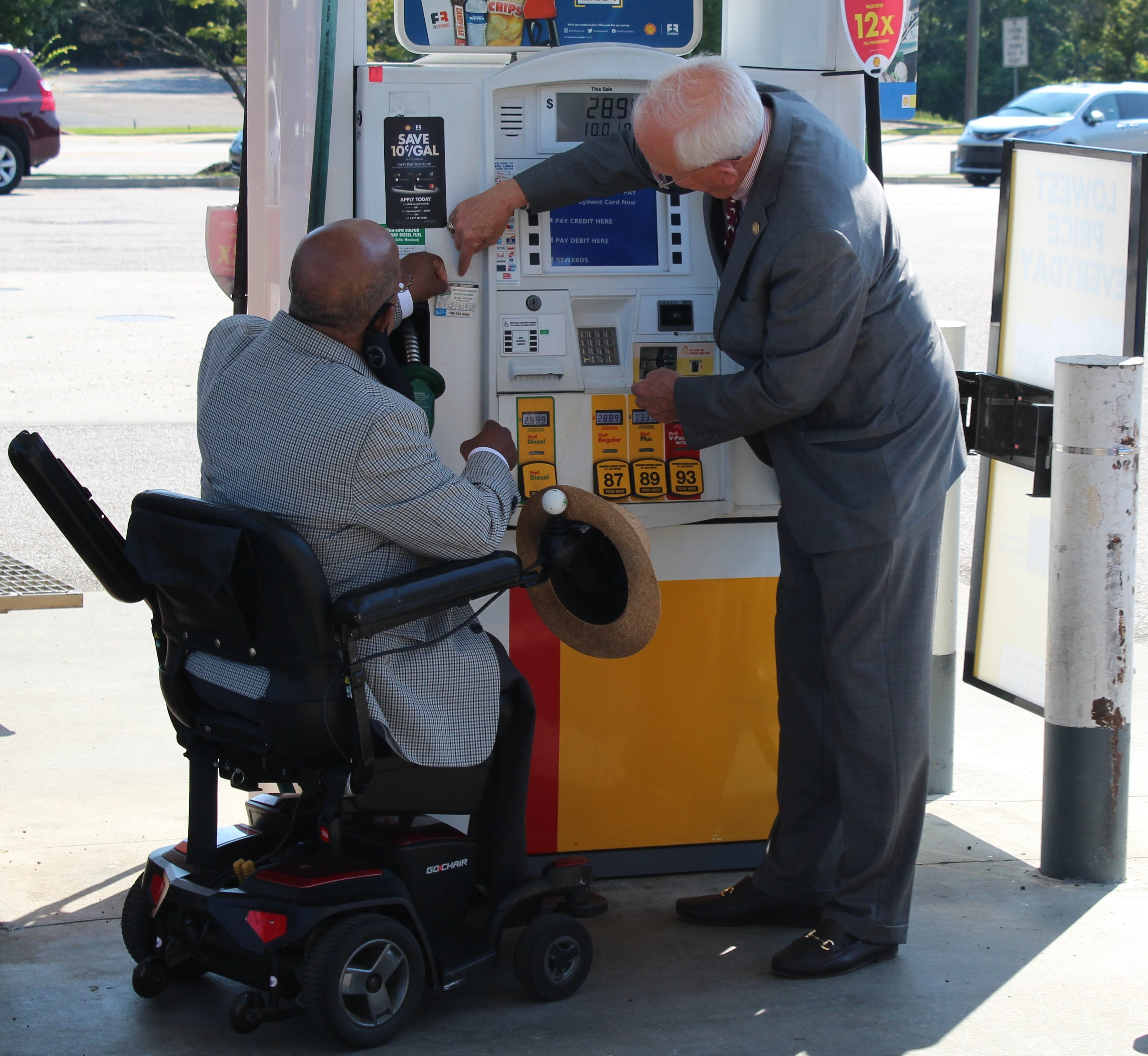 Gas pump inspection stickers throughout GA will increase accessibility