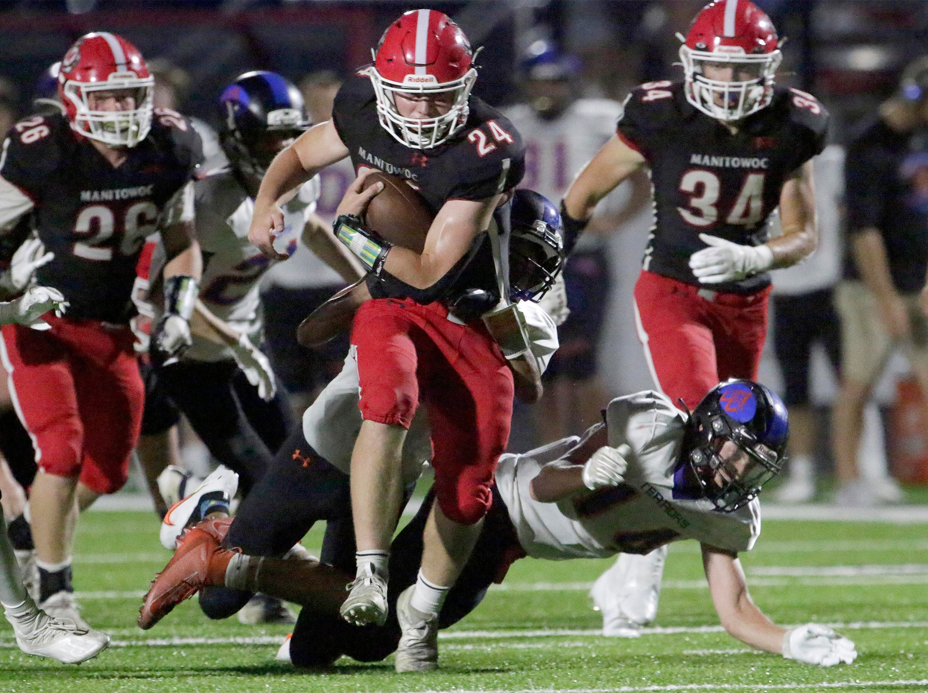 Manitowoc Lincoln vs. Appleton West: high school football results