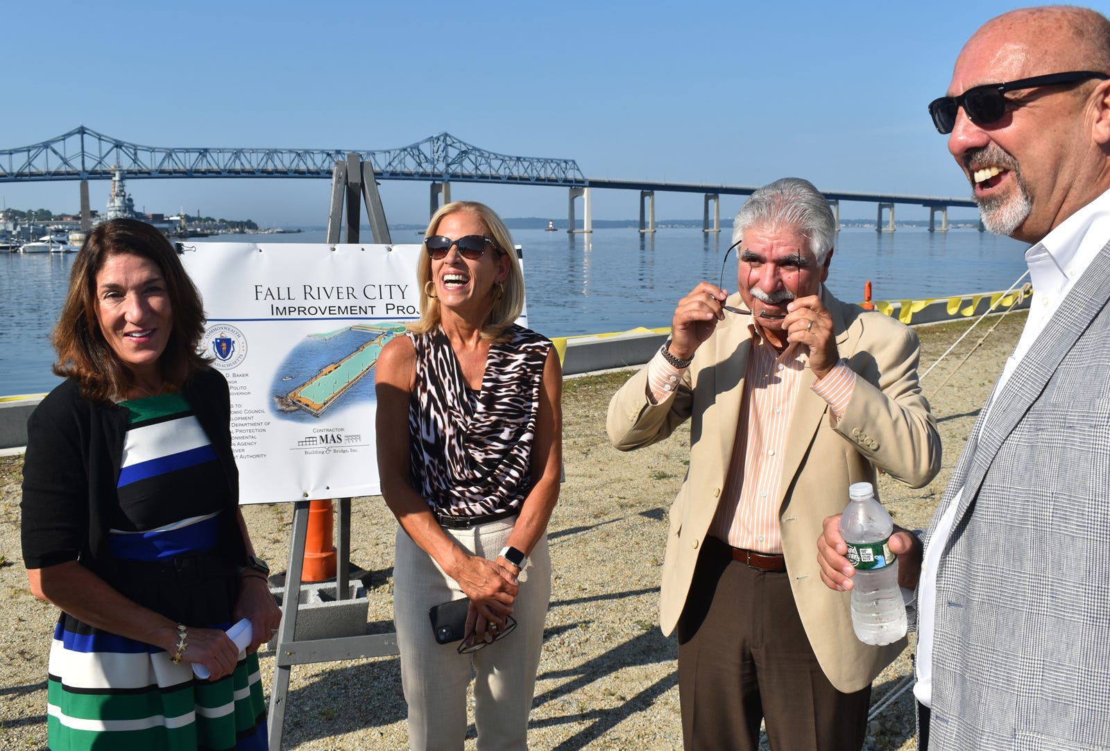 Ground is broken at Fall River's City Pier