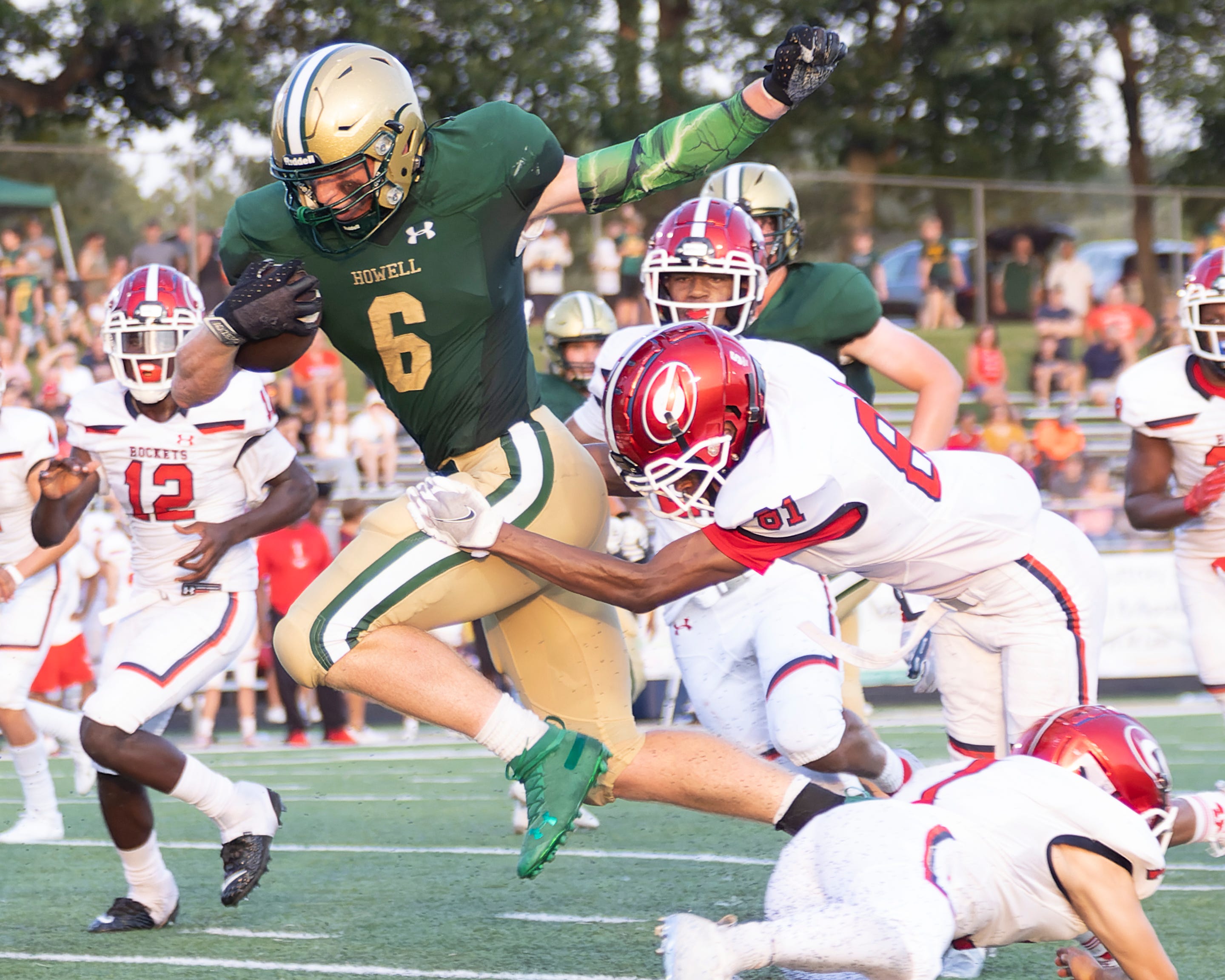 Howell opens football season by blanking Westland John Glenn