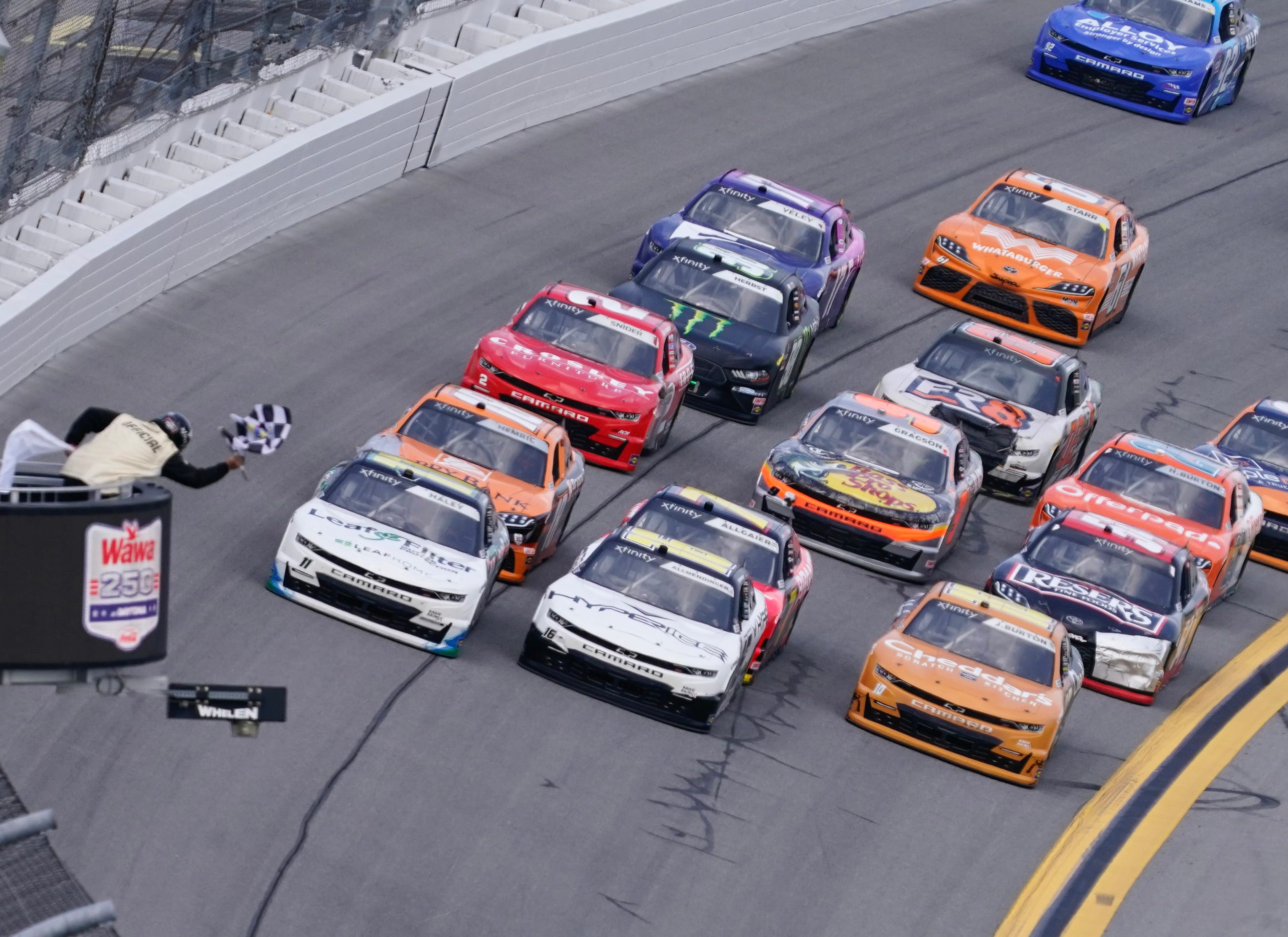 Justin Haley wins NASCAR Xfinity race at Daytona International Speedway