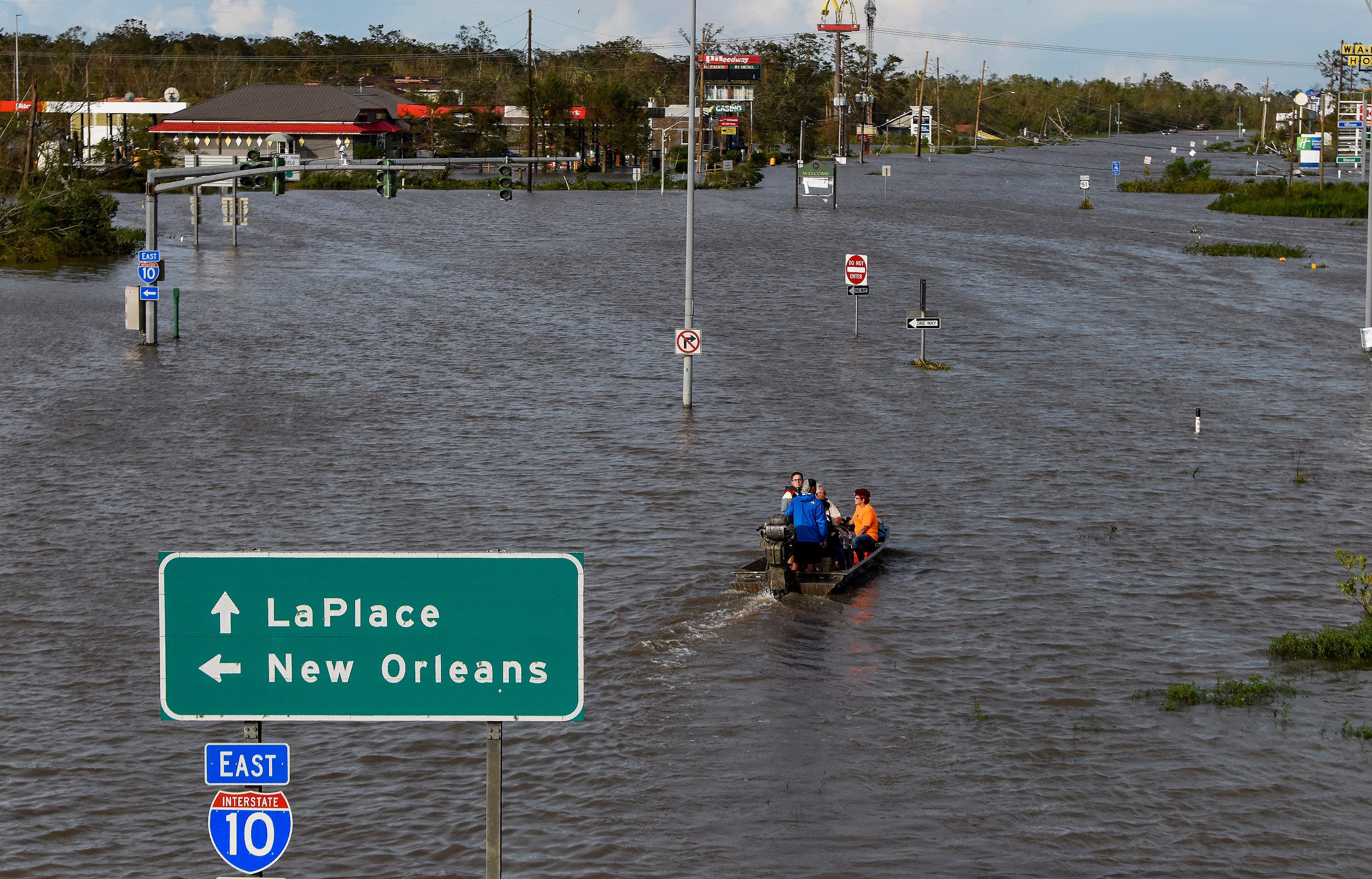 Alligator attacks man in flooded Louisiana waters after Hurricane Ida