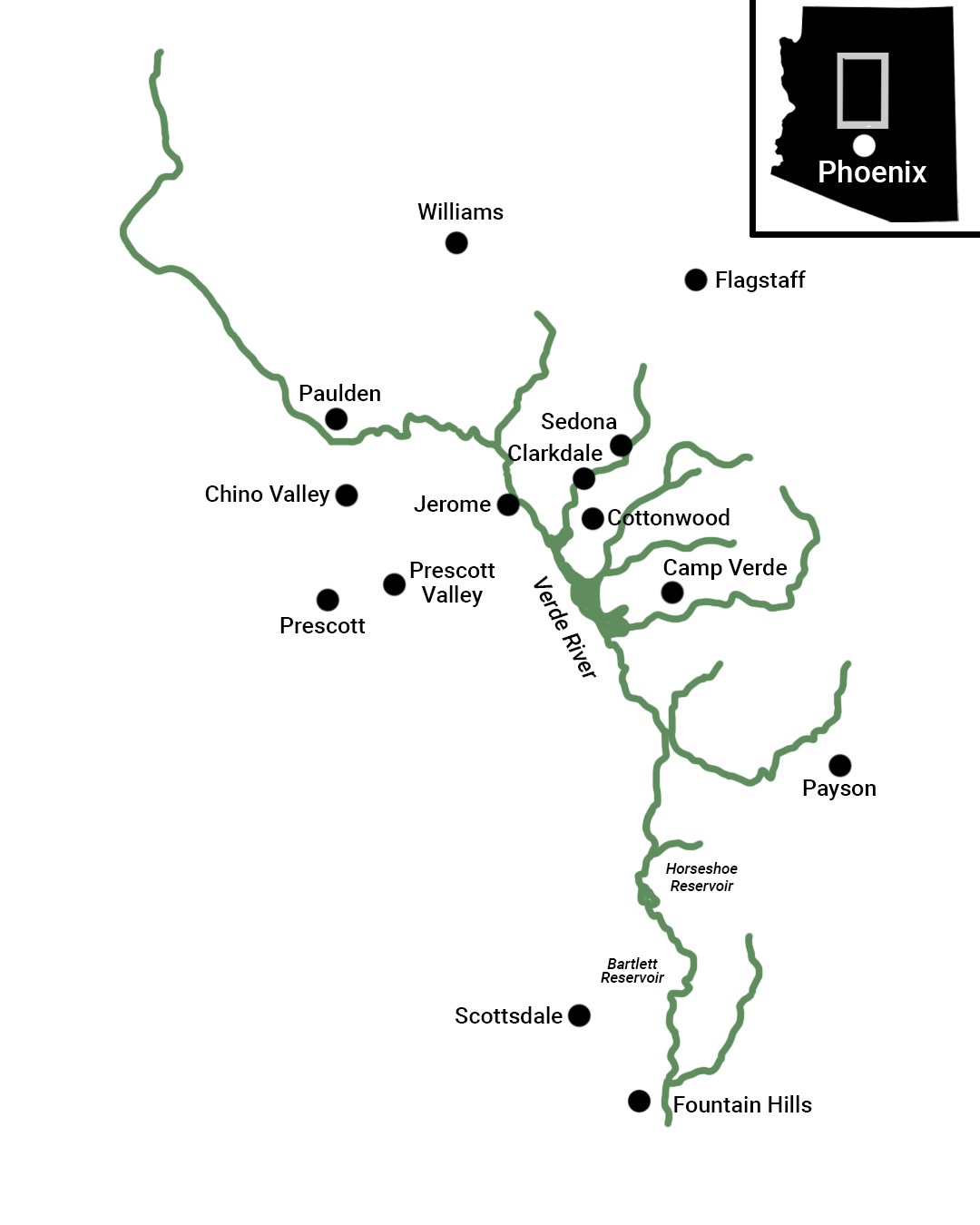Arizonas Verde River At Risk From Groundwater Pumping