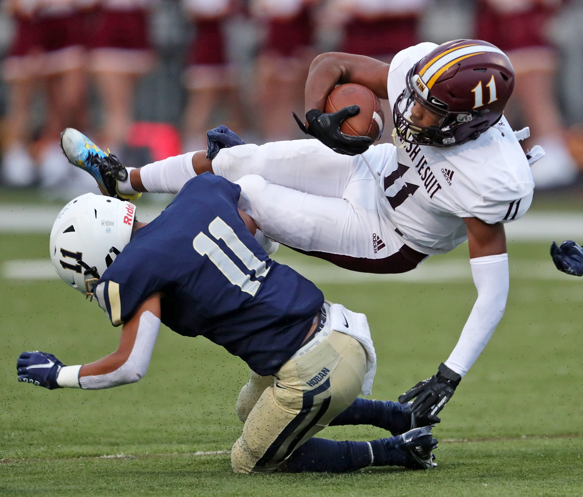 Archbishop Hoban vs. Walsh Jesuit football scout box