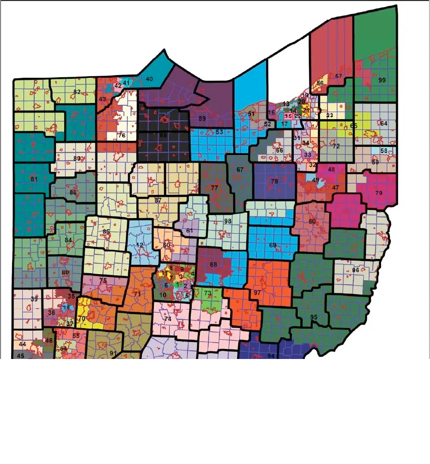 Ohio redistricting 2021: How Statehouse maps split communities