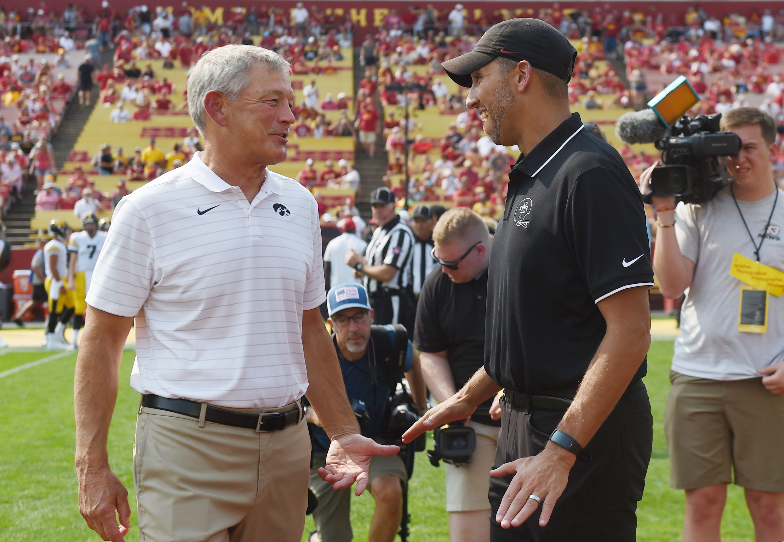 Iowa football learns Cy-Hawk, four other home game kickoff times